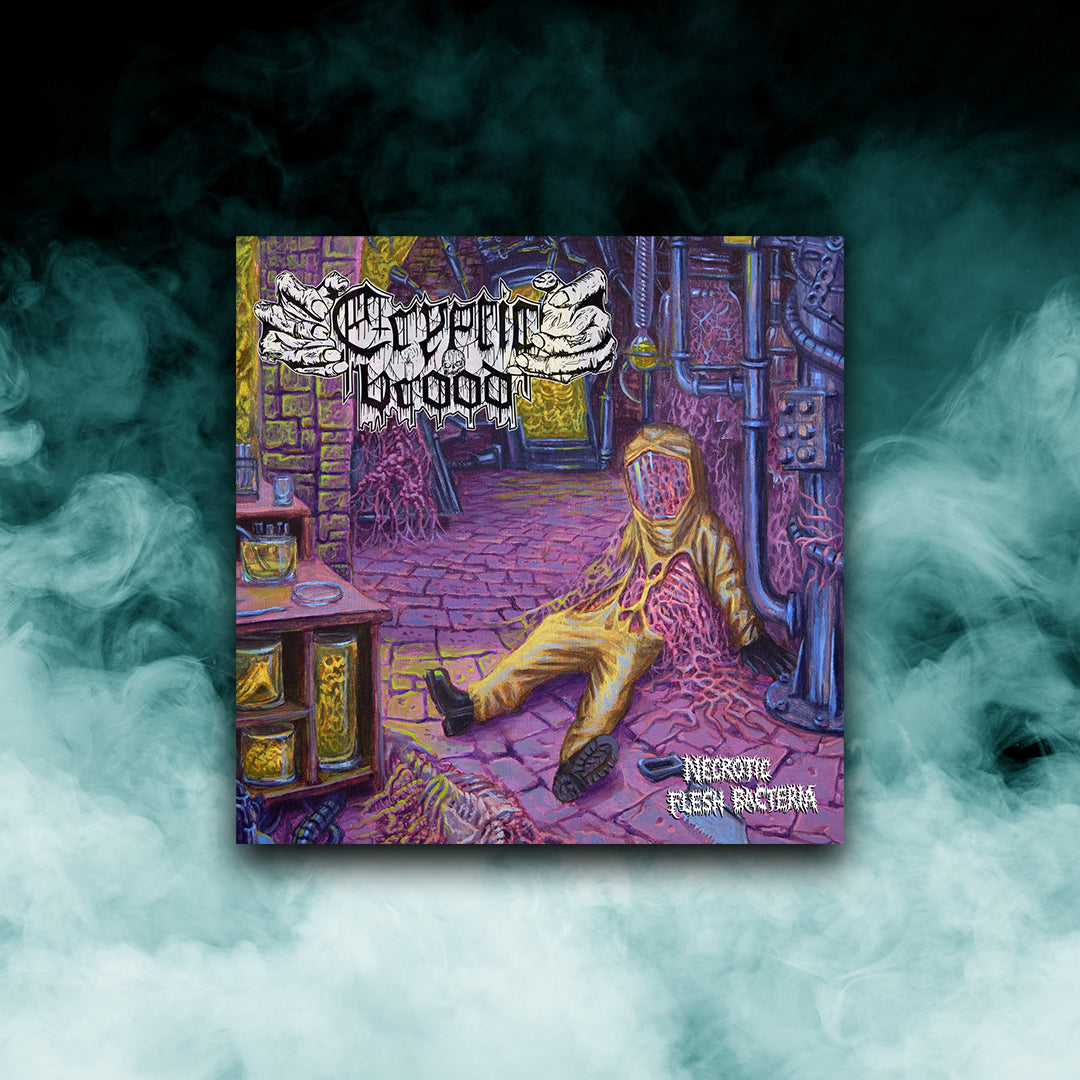 Cryptic Brood - Necrotic Flesh Bacteria (12" Vinyl) – Iron Fortress Records & Distro