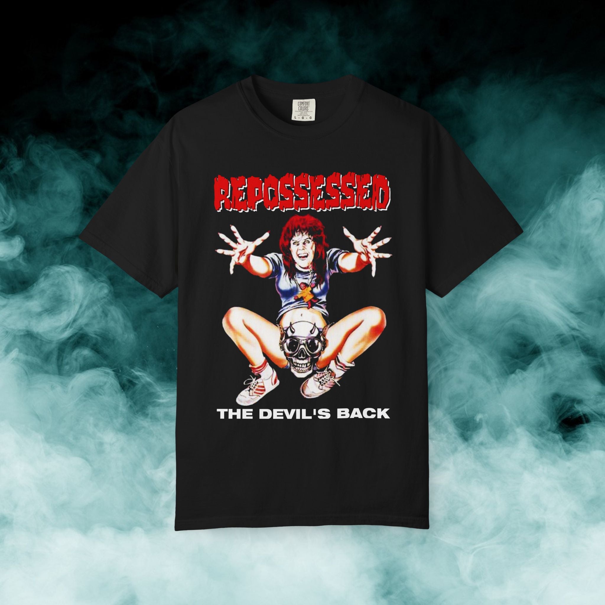 Repossessed Horror Movie T-shirt (Merch) – Iron Fortress Records & Distro
