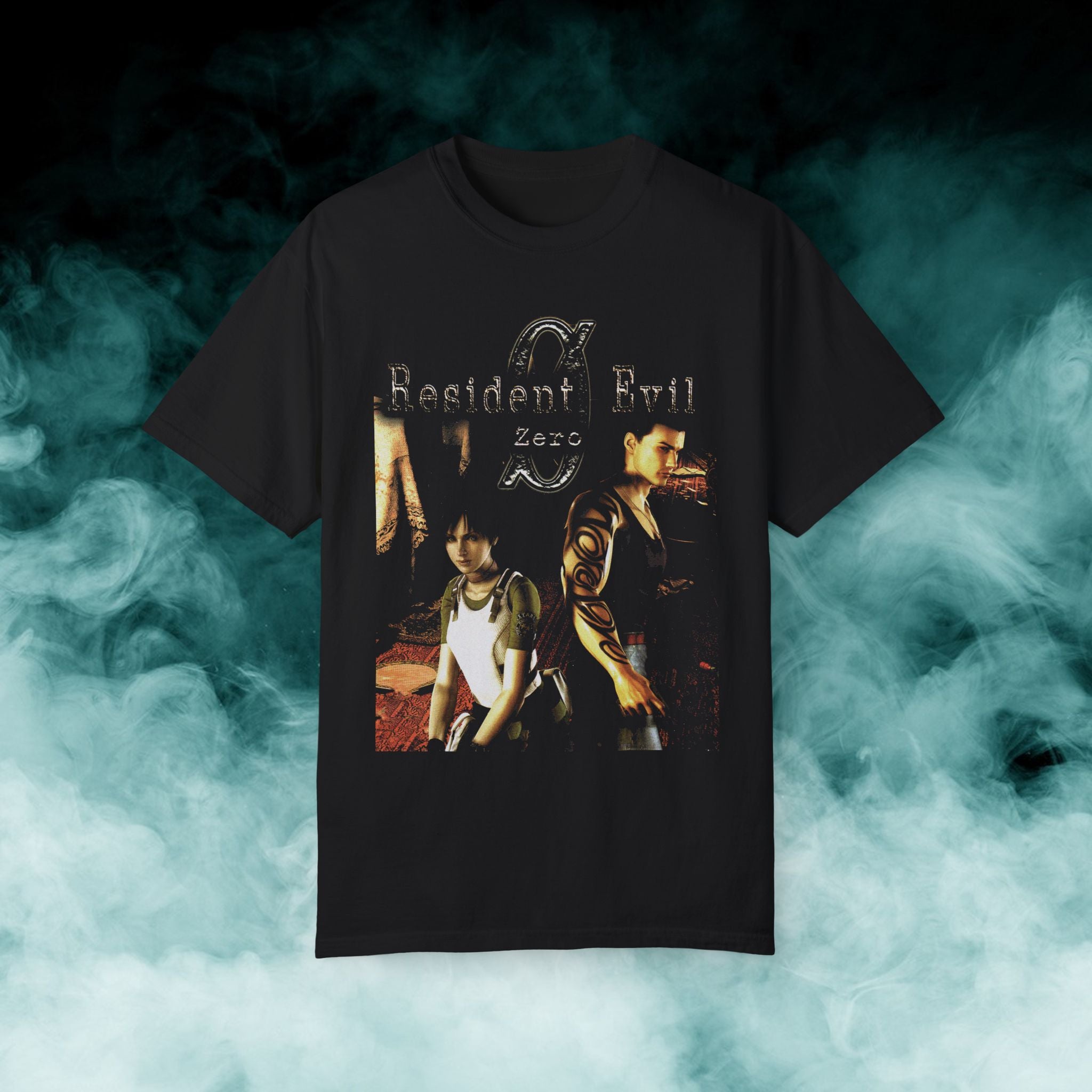 Resident Evil Zero Video Game T-shirt (Merch) – Iron Fortress Records ...