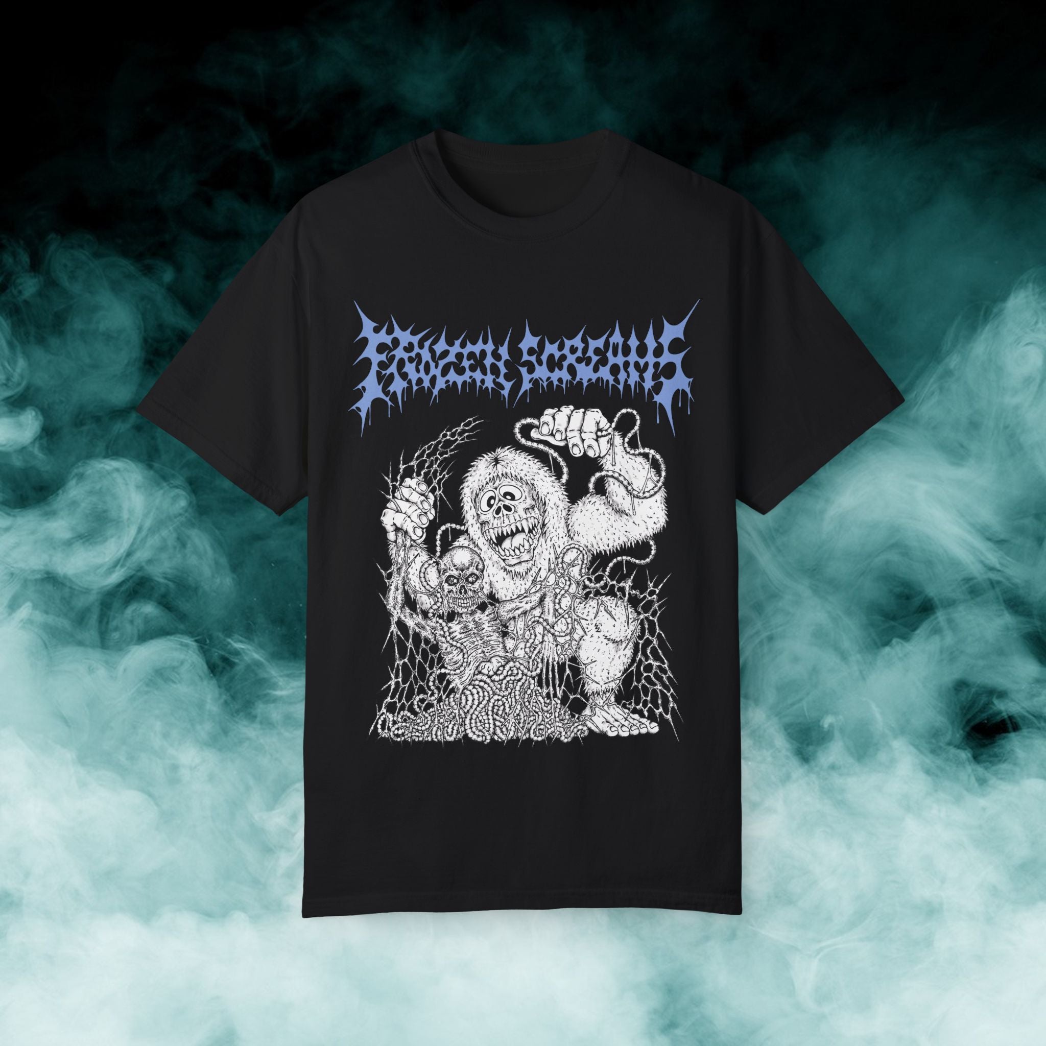 Frozen Screams Imprint "Screaming Yeti" T-shirt (Merch) – Iron Fortress ...