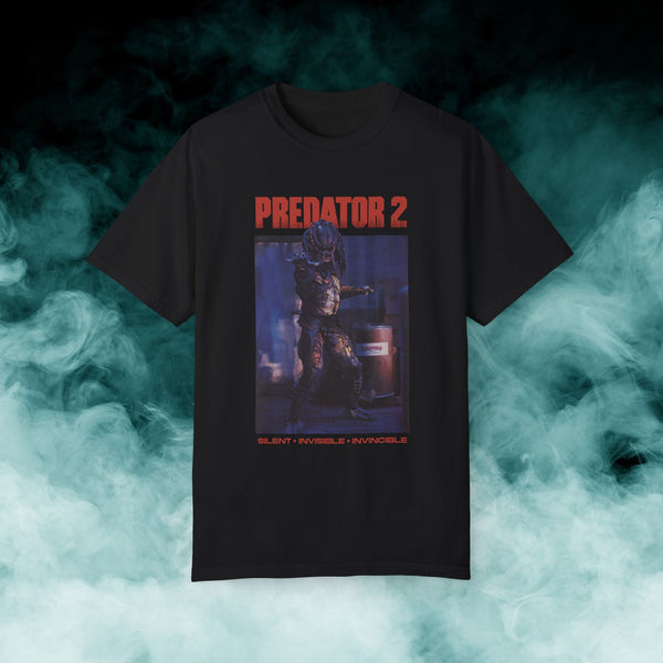 Predator 2 "Silent, Invisible, Invincible" Action/Sci-fi Movie T-shirt ...