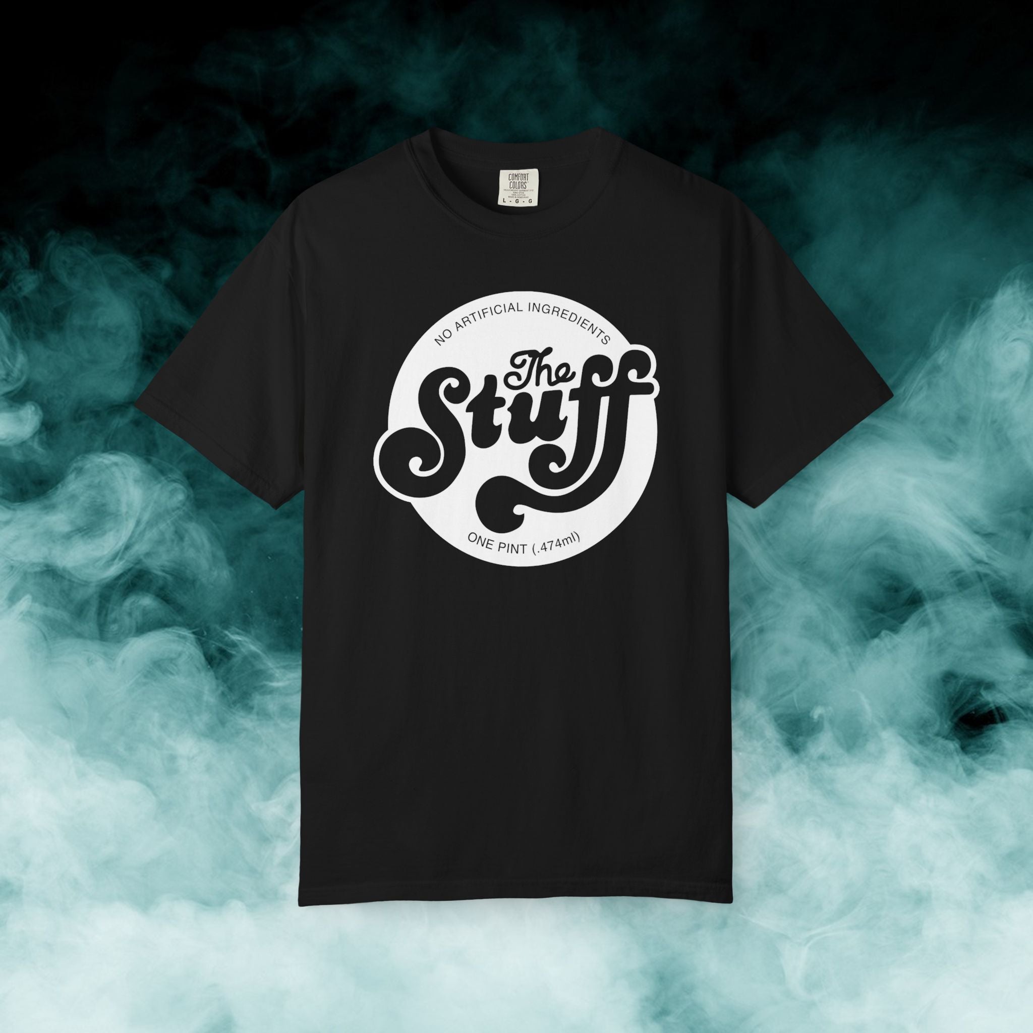 The Stuff Logo Horror Movie T-shirt (Merch) – Iron Fortress Records ...