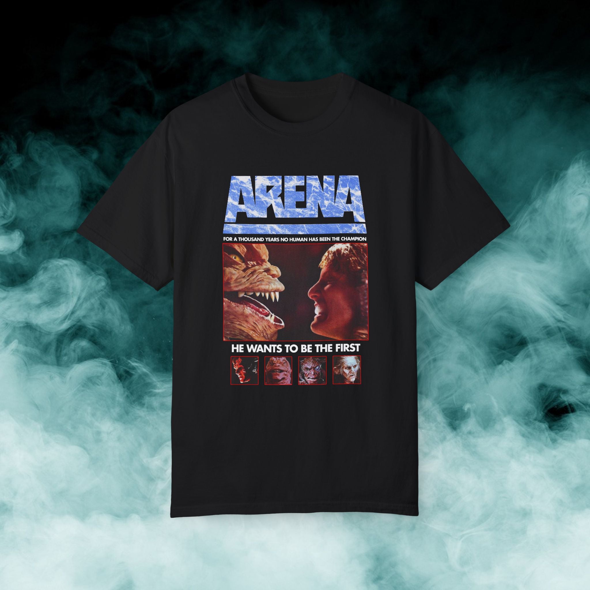 Arena Action Movie T-shirt – Iron Fortress Records & Distro