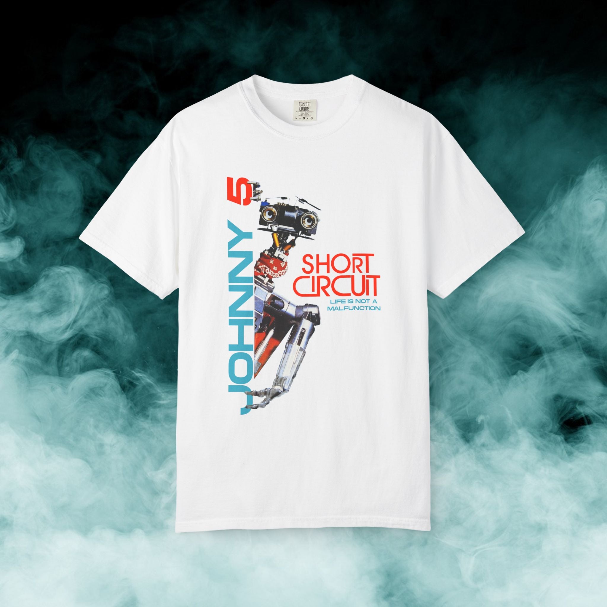 Short Circuit Sci-fi Movie T-shirt (Merch) – Iron Fortress Records & Distro