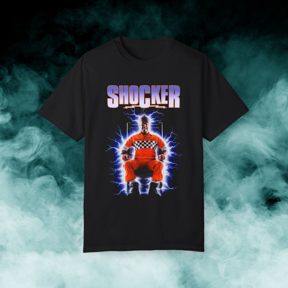 Wes Craven's Shocker Horror Movie T-shirt (Merch) – Iron Fortress ...