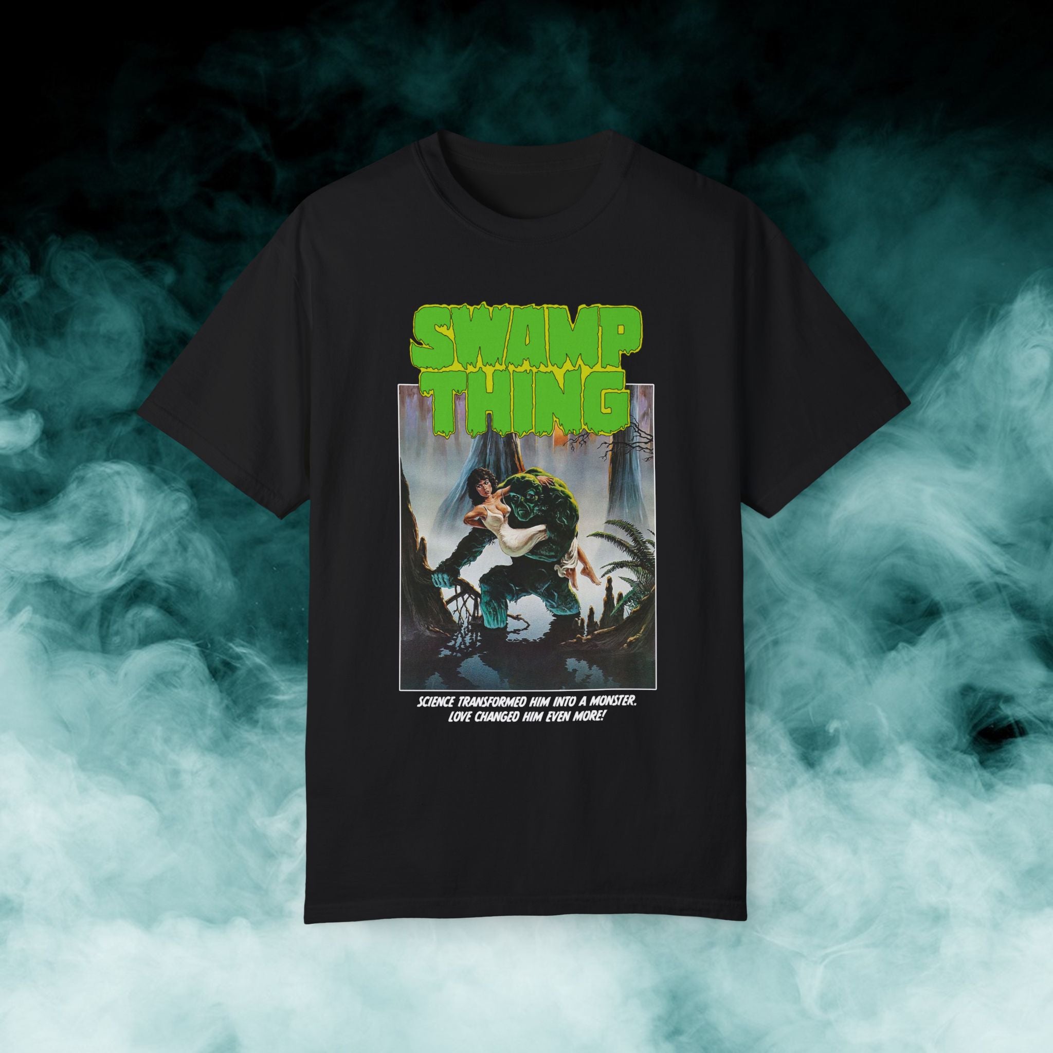 Swamp Thing Horror Movie T-shirt (Merch) – Iron Fortress Records & Distro