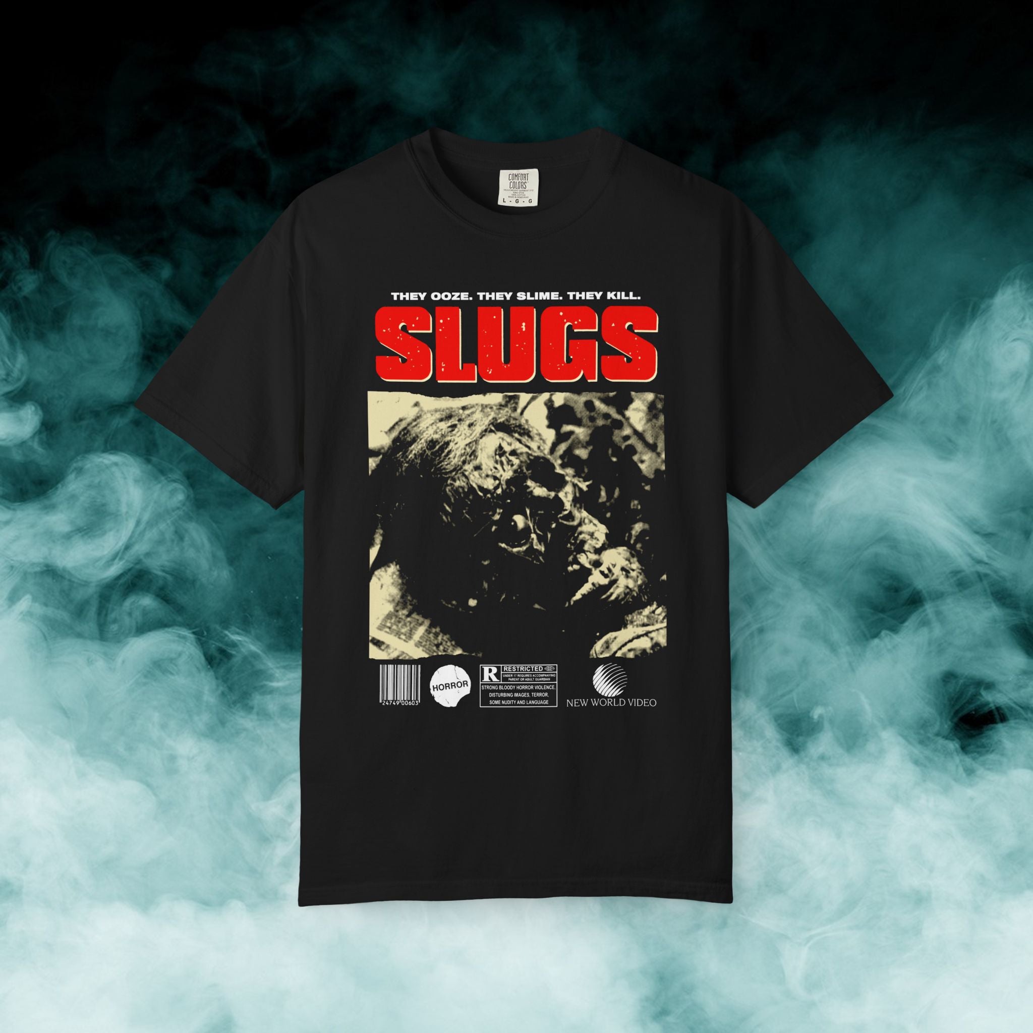 Slugs Horror Movie T-shirt (Merch) – Iron Fortress Records & Distro