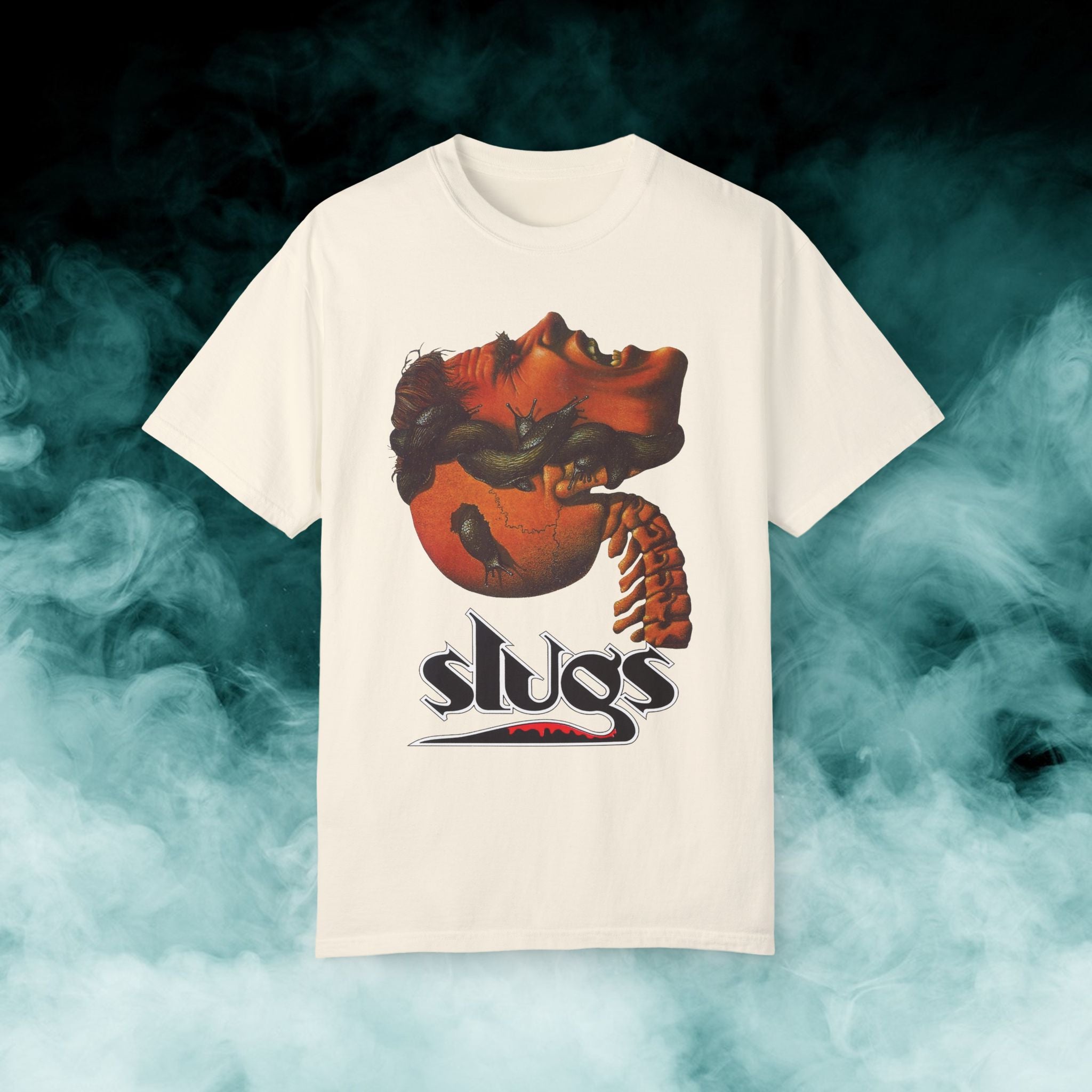 Slugs "Colored" Horror Movie T-shirt (Merch) – Iron Fortress Records ...