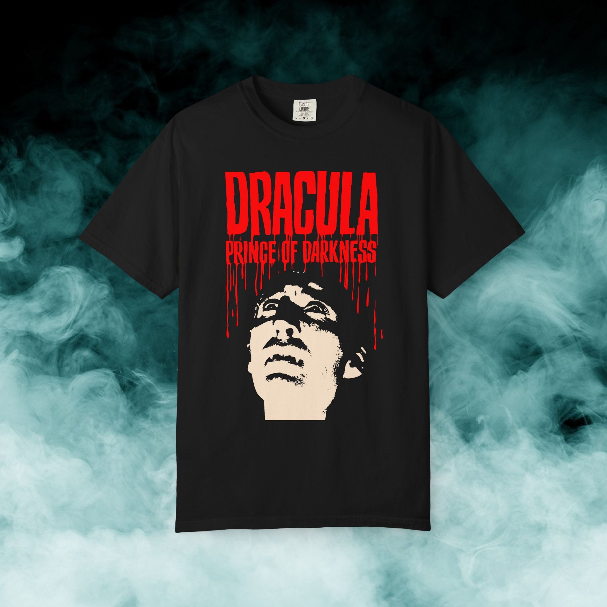 Dracula Prince of Darkness Horror Movie T-shirt (Merch) – Iron Fortress ...