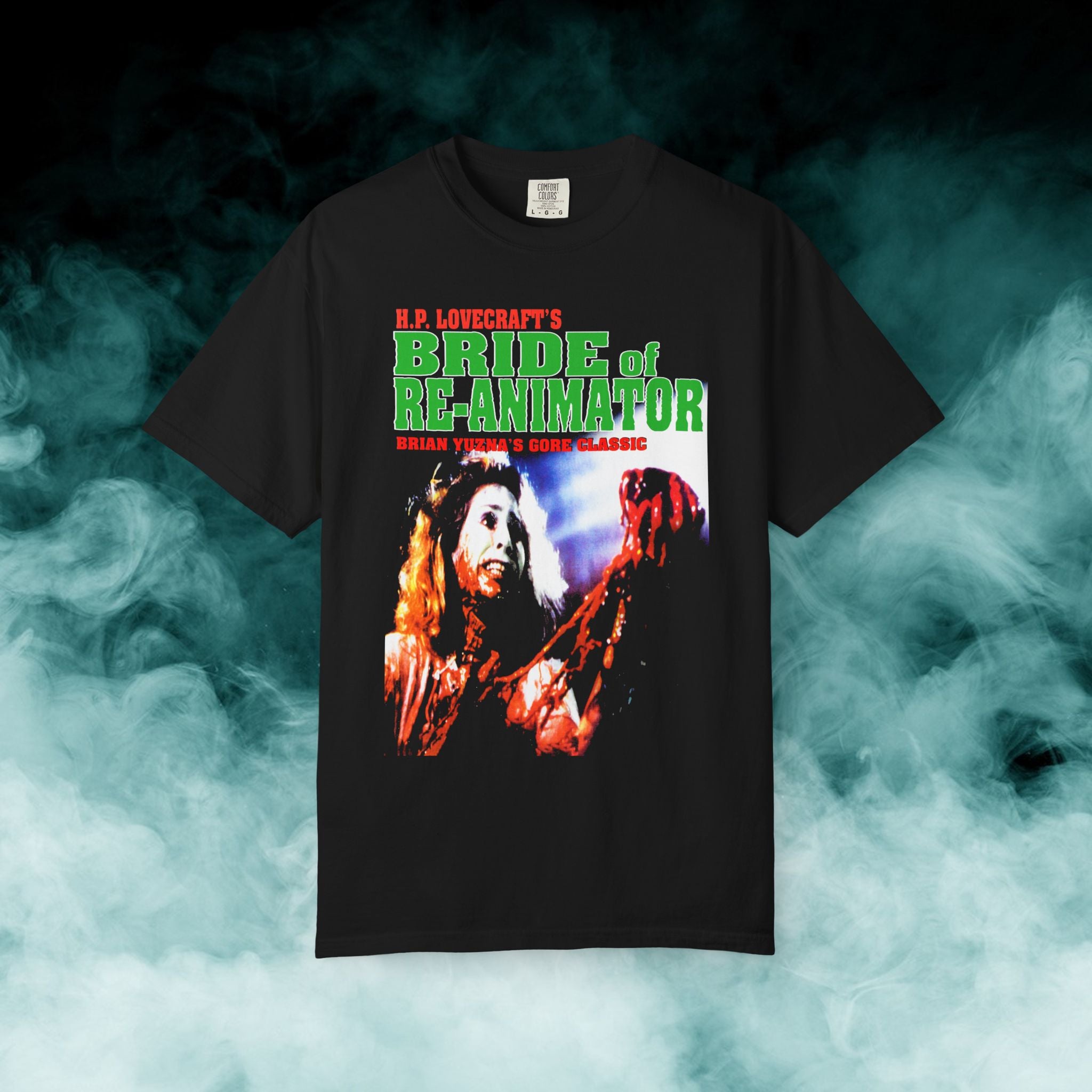 Bride of Re-animator Horror Movie T-shirt (Merch) – Iron Fortress ...