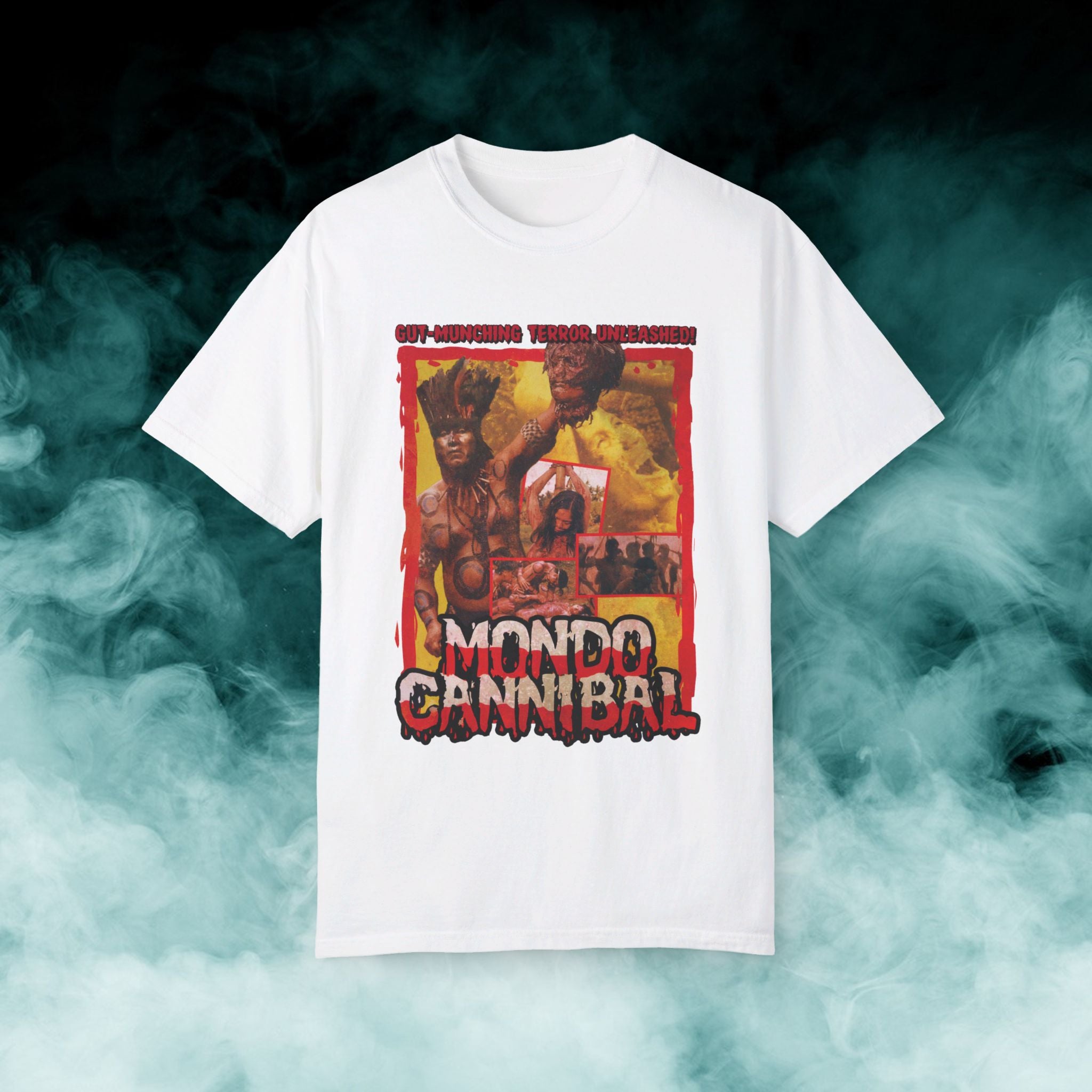 Mondo Cannibal Horror Movie T-shirt (Merch) – Iron Fortress Records ...
