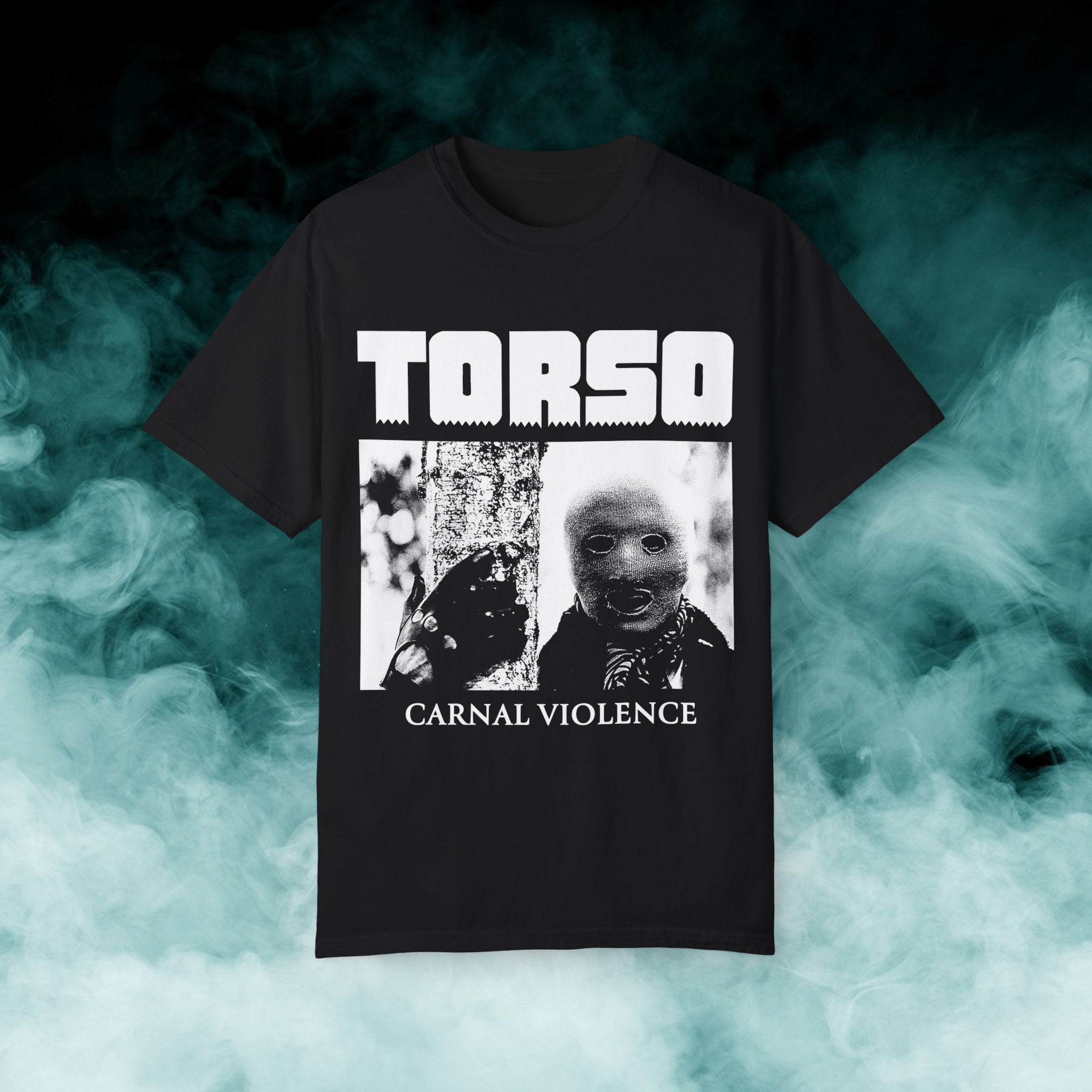 Torso "black & white" Horror Movie T-shirt (Merch) – Iron Fortress ...