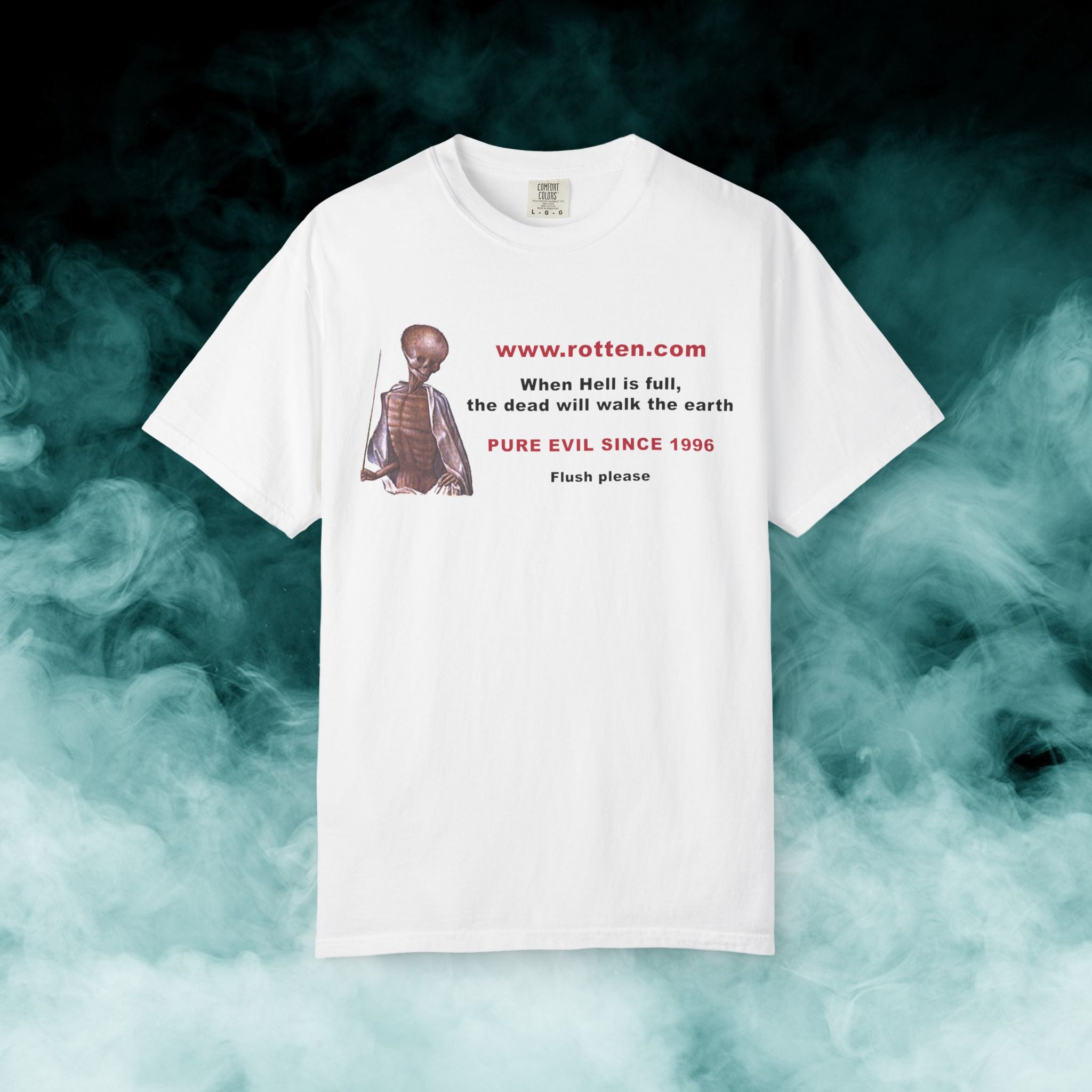 www.rotten.com Horror Movie T-shirt (Merch) – Iron Fortress Records ...