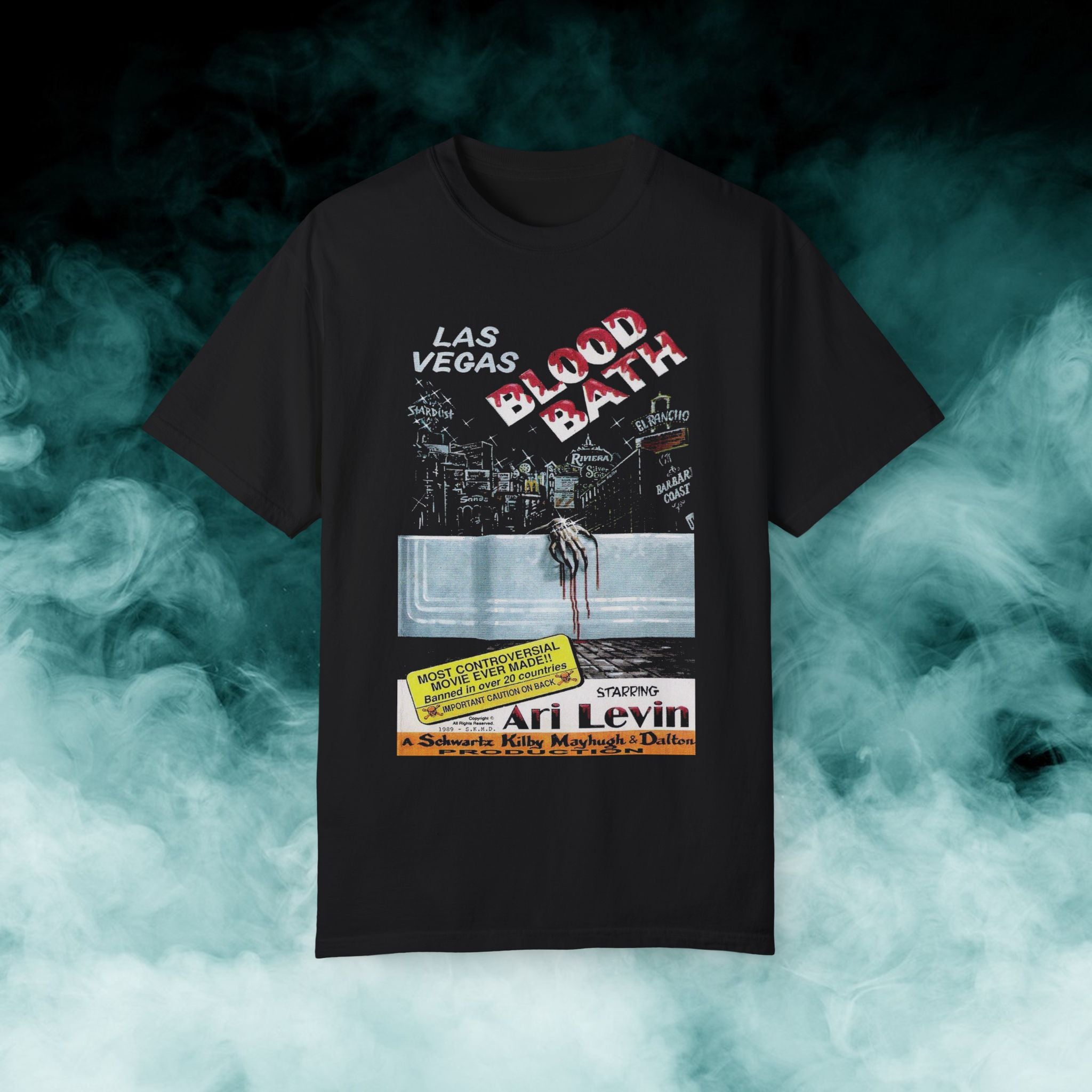 Las Vegas Bloodbath Horror Movie T-shirt (Merch) – Iron Fortress ...