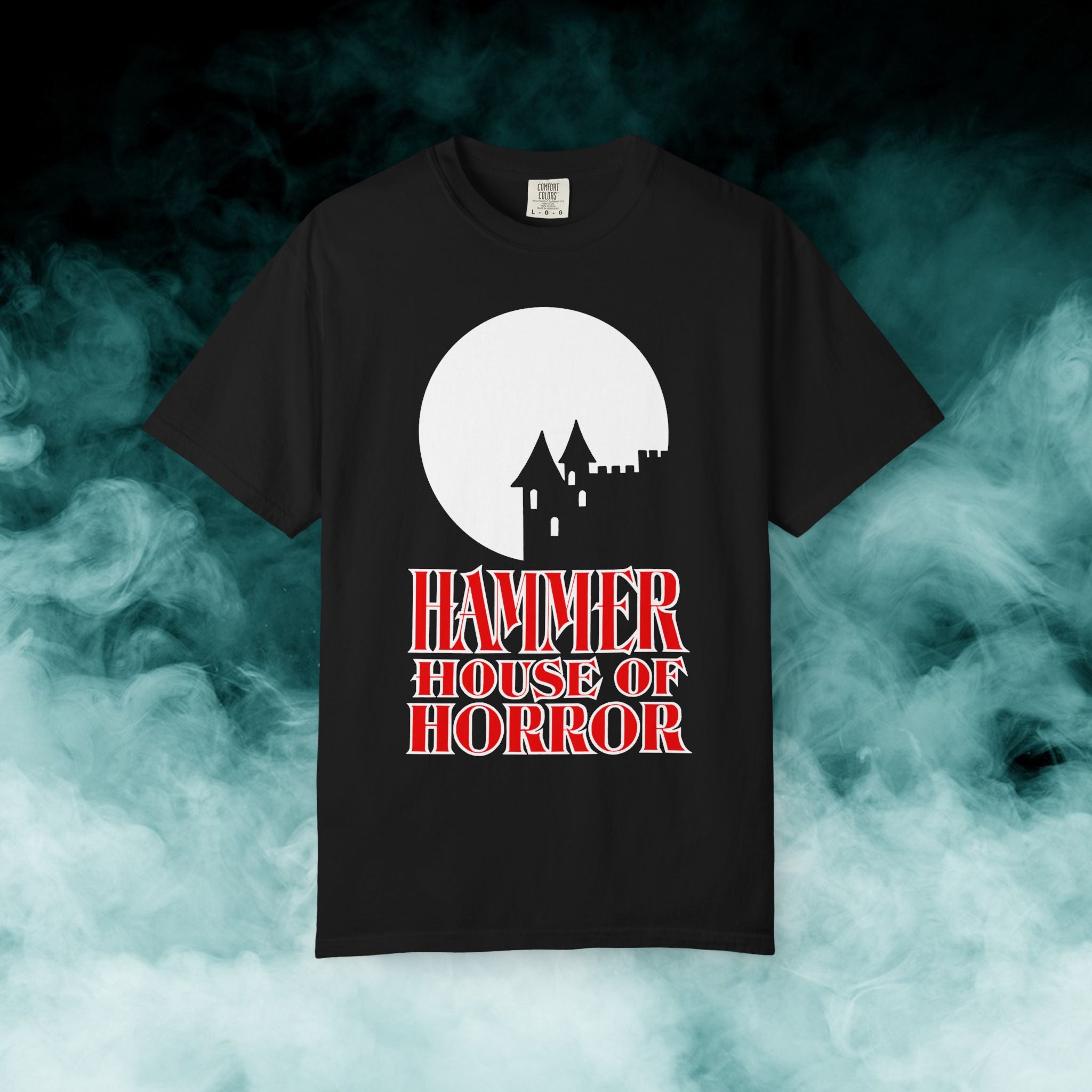 Hammer House of Horror Horror Movie T-shirt (Merch) – Iron Fortress ...