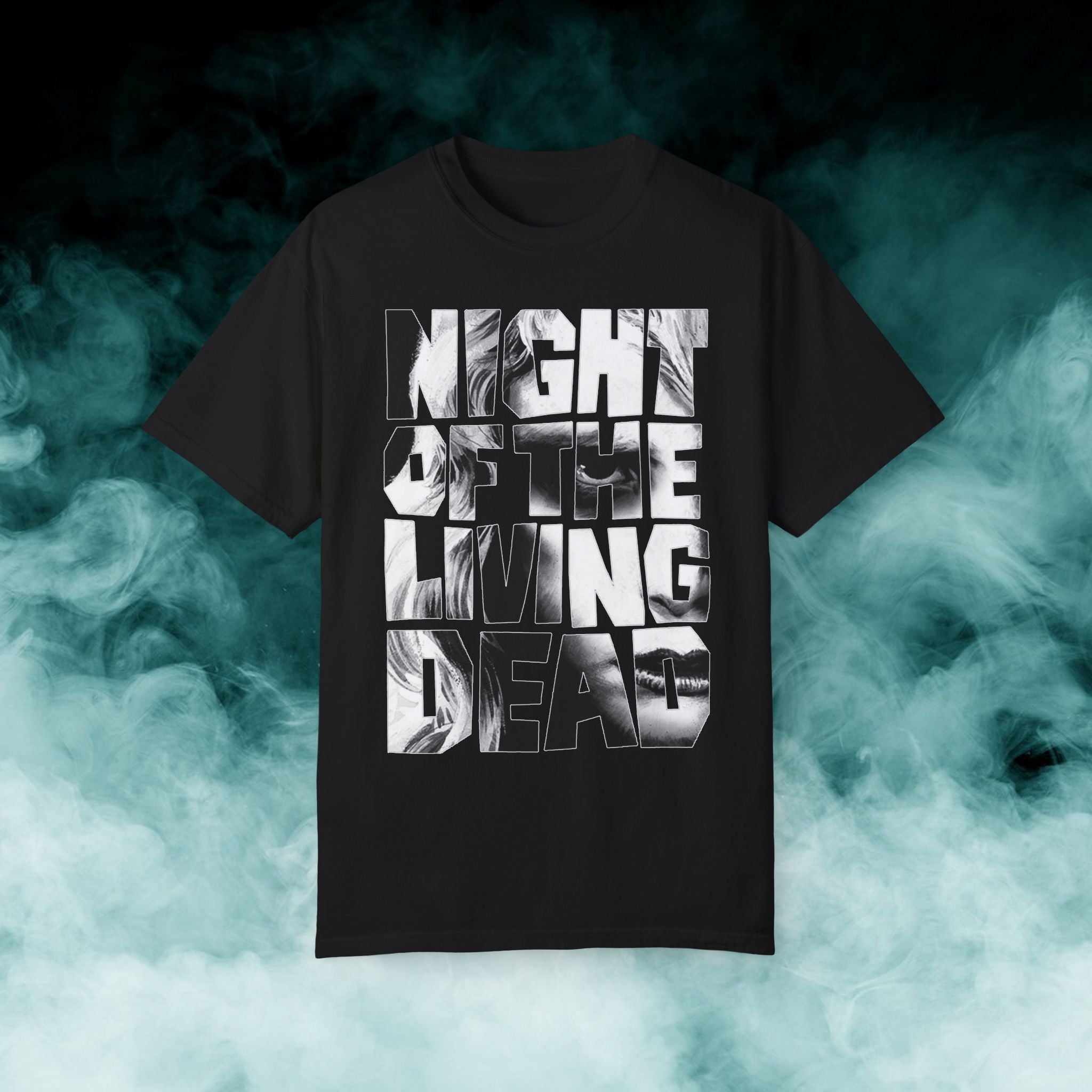 Night of the Living Dead Horror Movie T-shirt (Merch) – Iron Fortress ...
