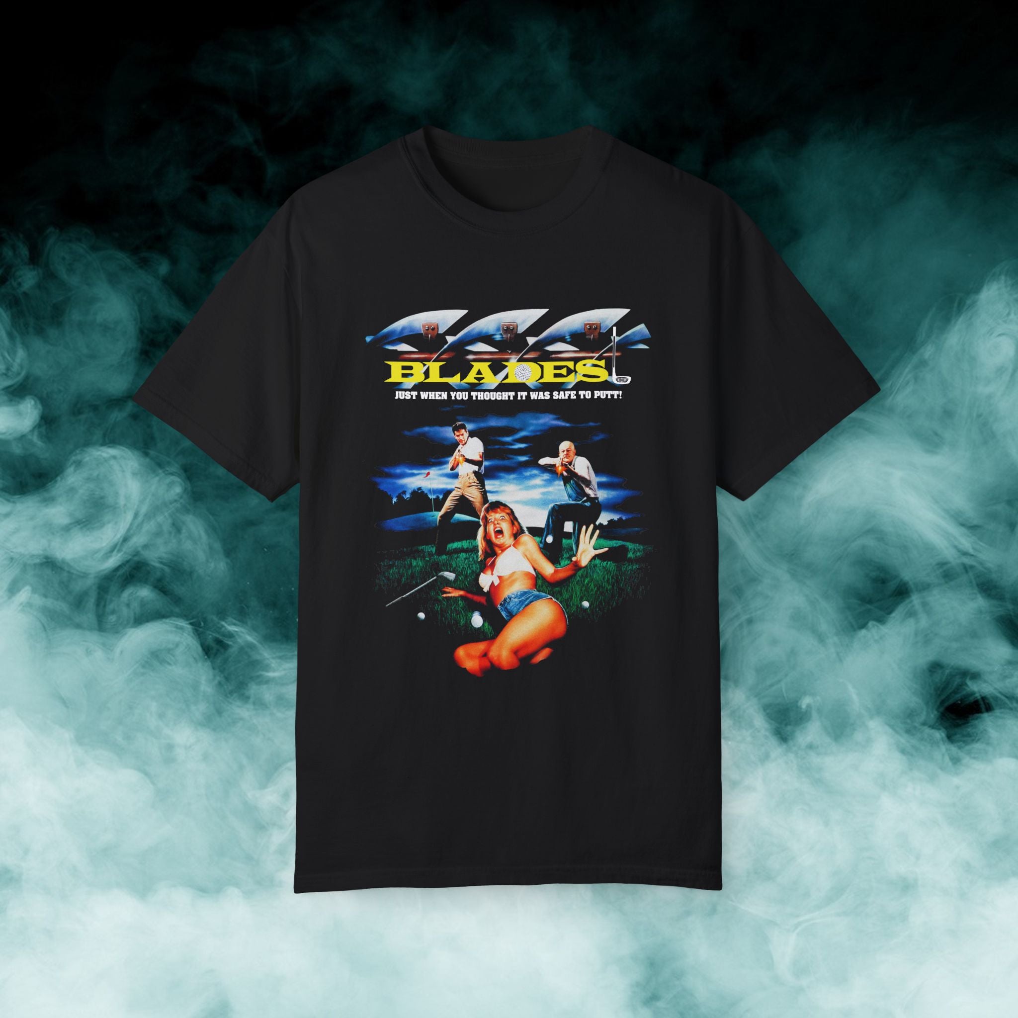 Blades Horror Movie T-shirt (Merch) – Iron Fortress Records & Distro