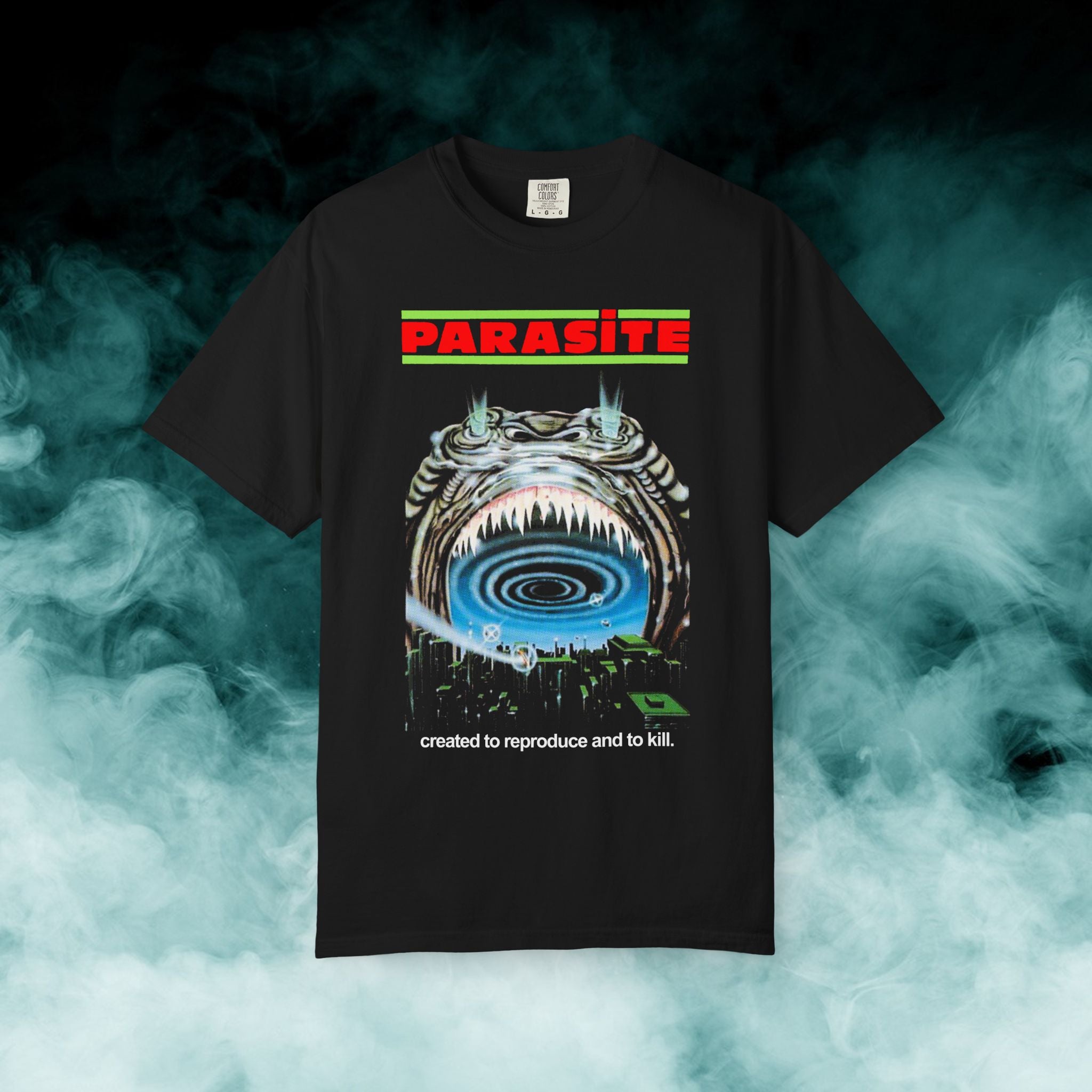 Parasite Horror Movie T-shirt (Merch) – Iron Fortress Records & Distro