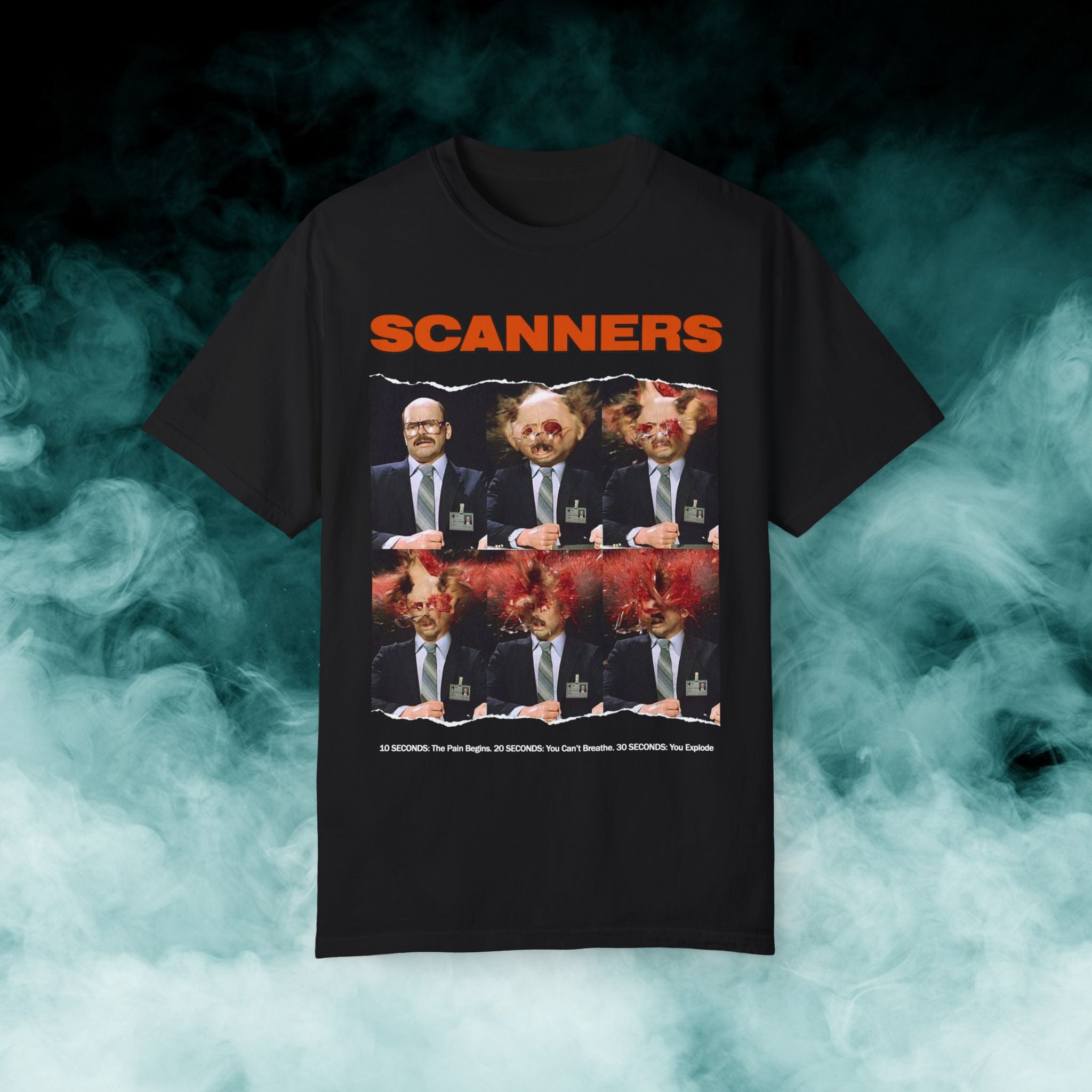 Scanners Horror Movie T-shirt – Iron Fortress Records & Distro