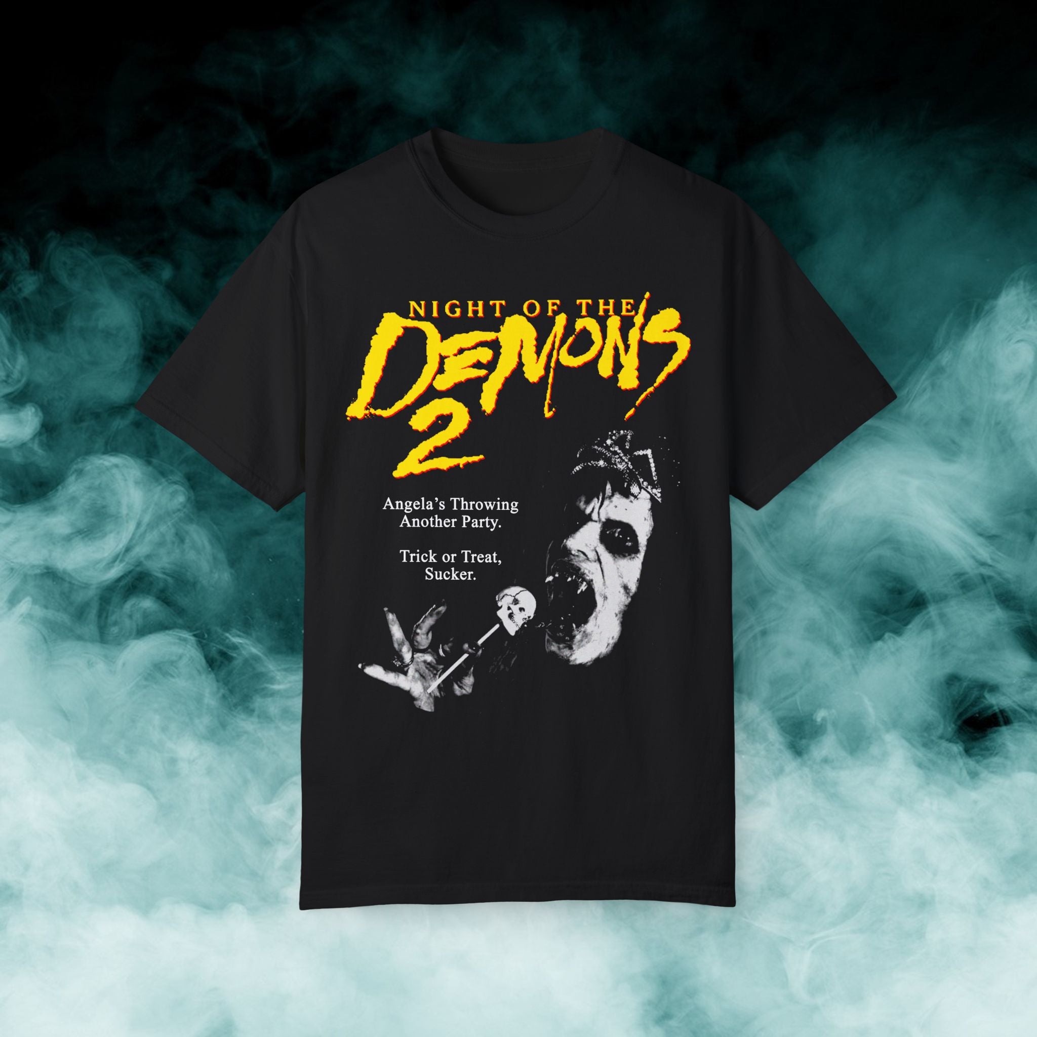 Night of the Demons 2 Horror Movie T-shirt (Merch) – Iron Fortress ...