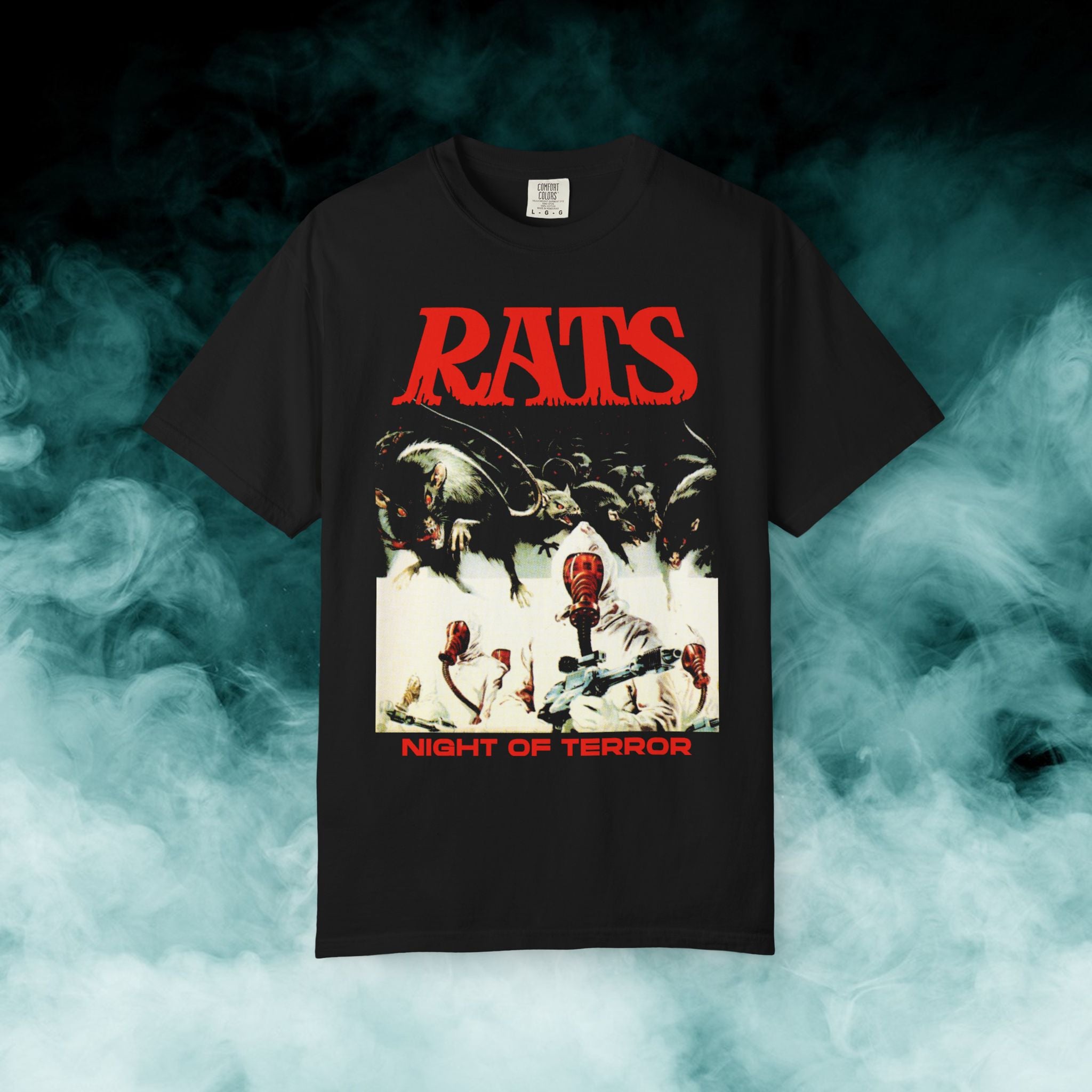 Rats: Night of Terror Horror Movie T-shirt (Merch) – Iron Fortress ...