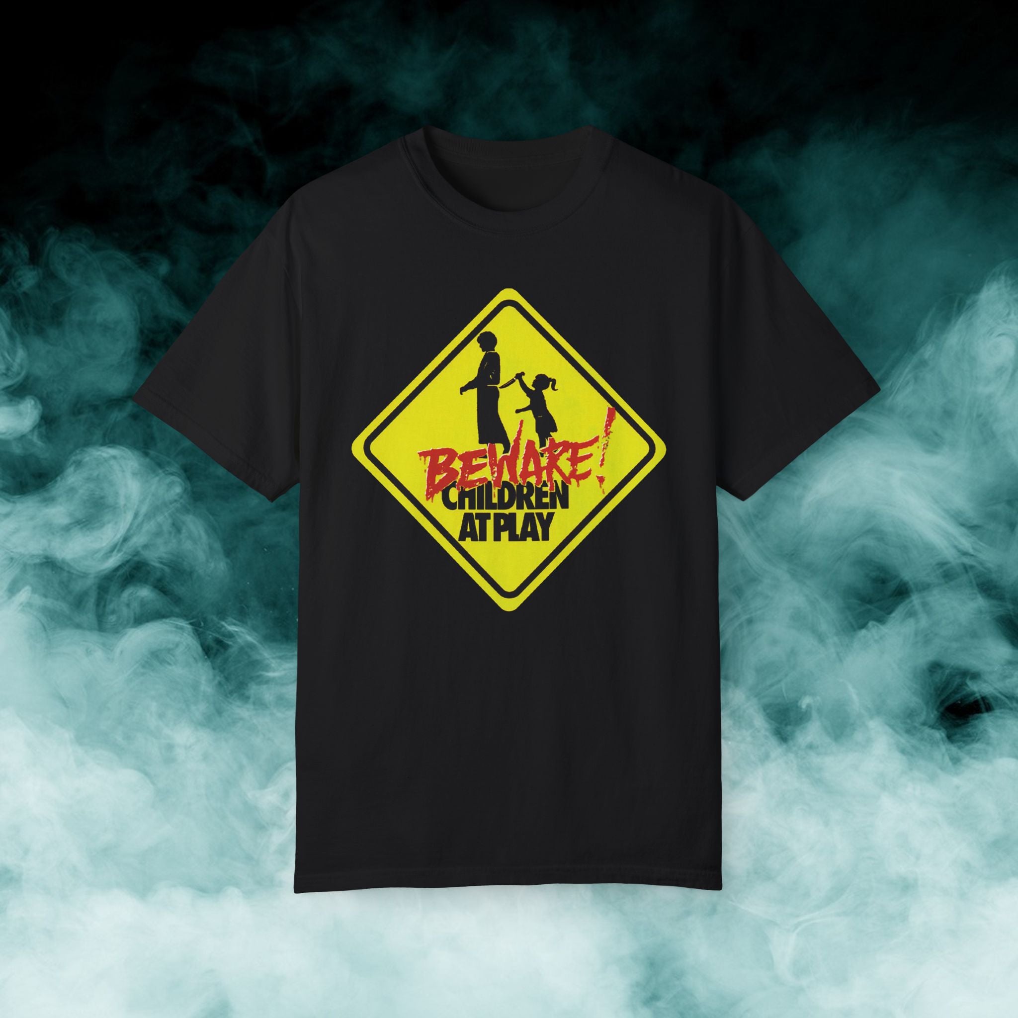 Beware Children at Play Horror Movie T-shirt (Merch) – Iron Fortress ...