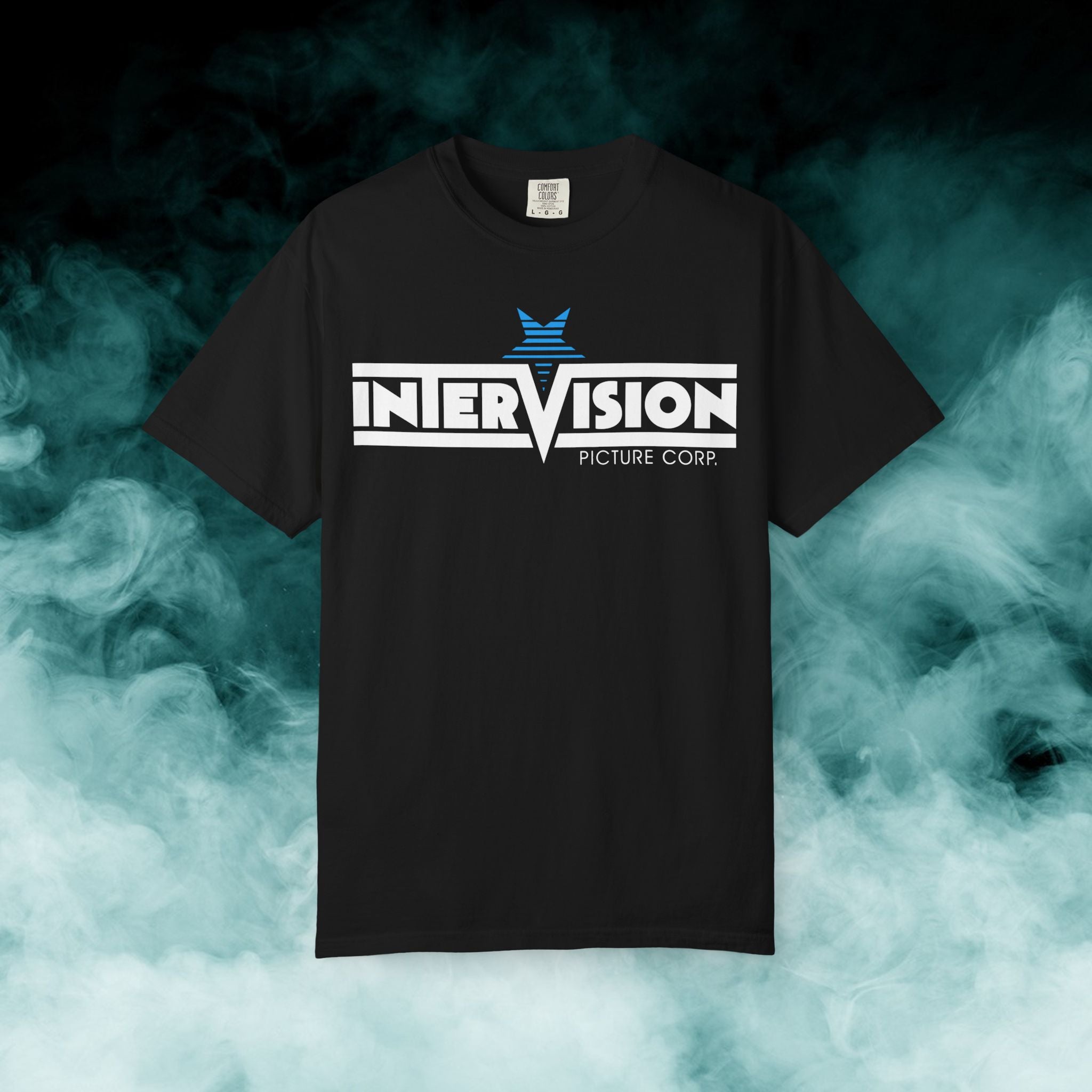 Intervision Logo Horror Movie T-shirt (Merch) – Iron Fortress Records ...