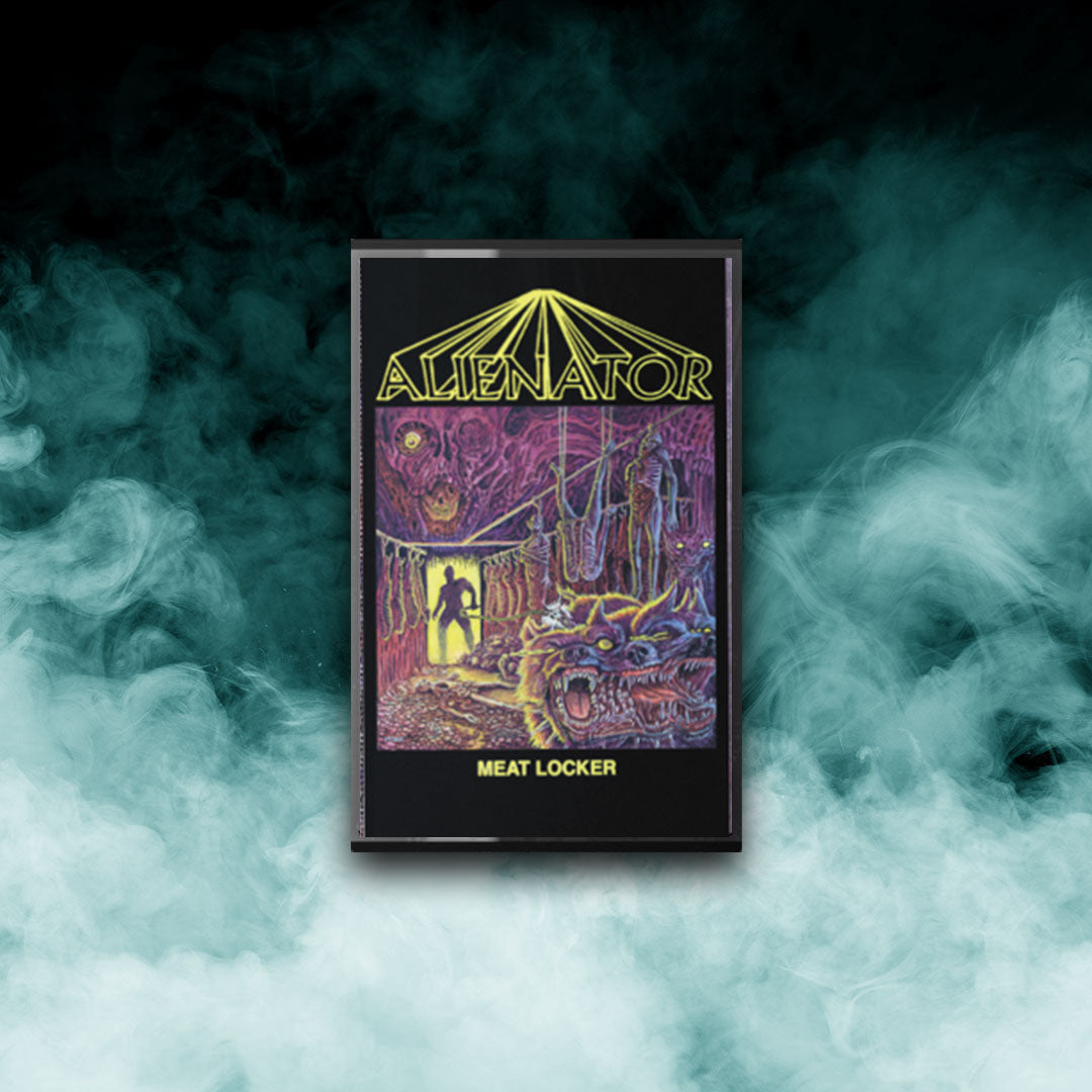 Alienator - Meatlocker (Tape) – Iron Fortress Records & Distro