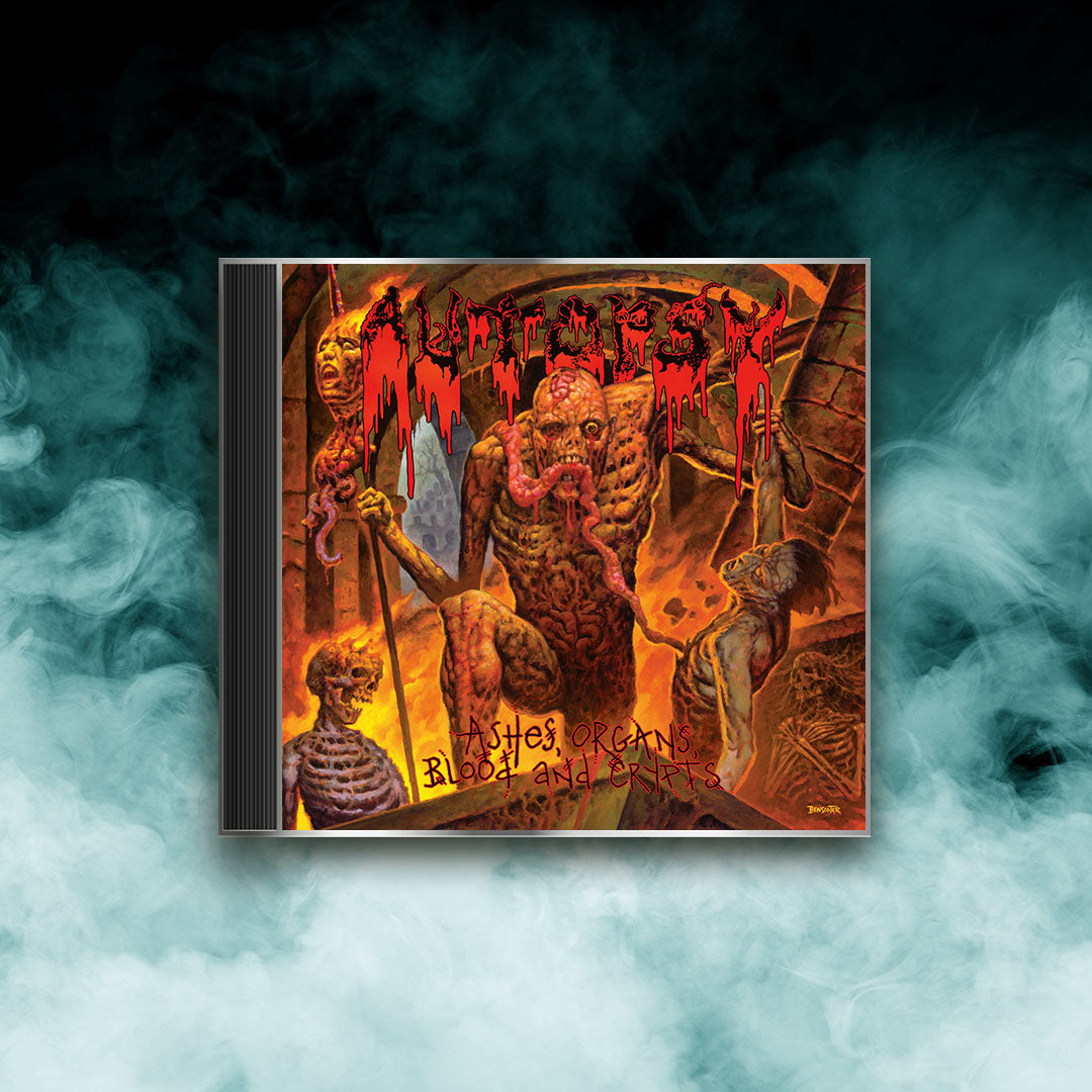 Autopsy - Ashes, Organs, Blood, and Crypts (CD) – Iron Fortress Records ...