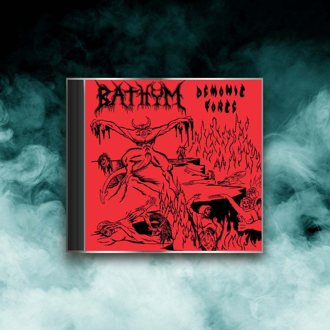 Bathym - Demonic Force (CD) – Iron Fortress Records & Distro
