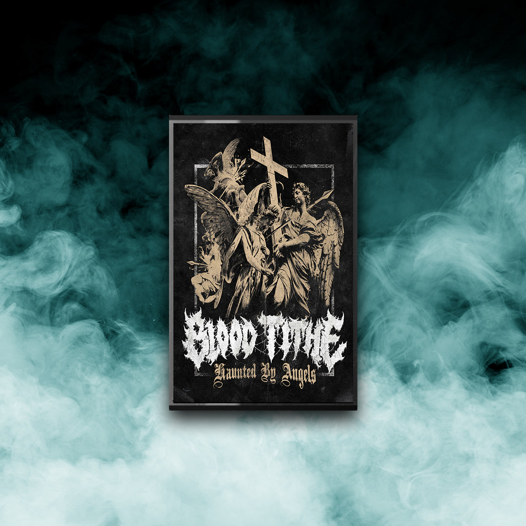Blood Tithe - Haunted By Angels (Tape) – Iron Fortress Records & Distro
