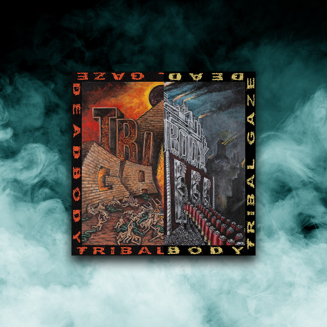 Deadbody / Tribal Gaze - Split (12" Vinyl) – Iron Fortress Records & Distro
