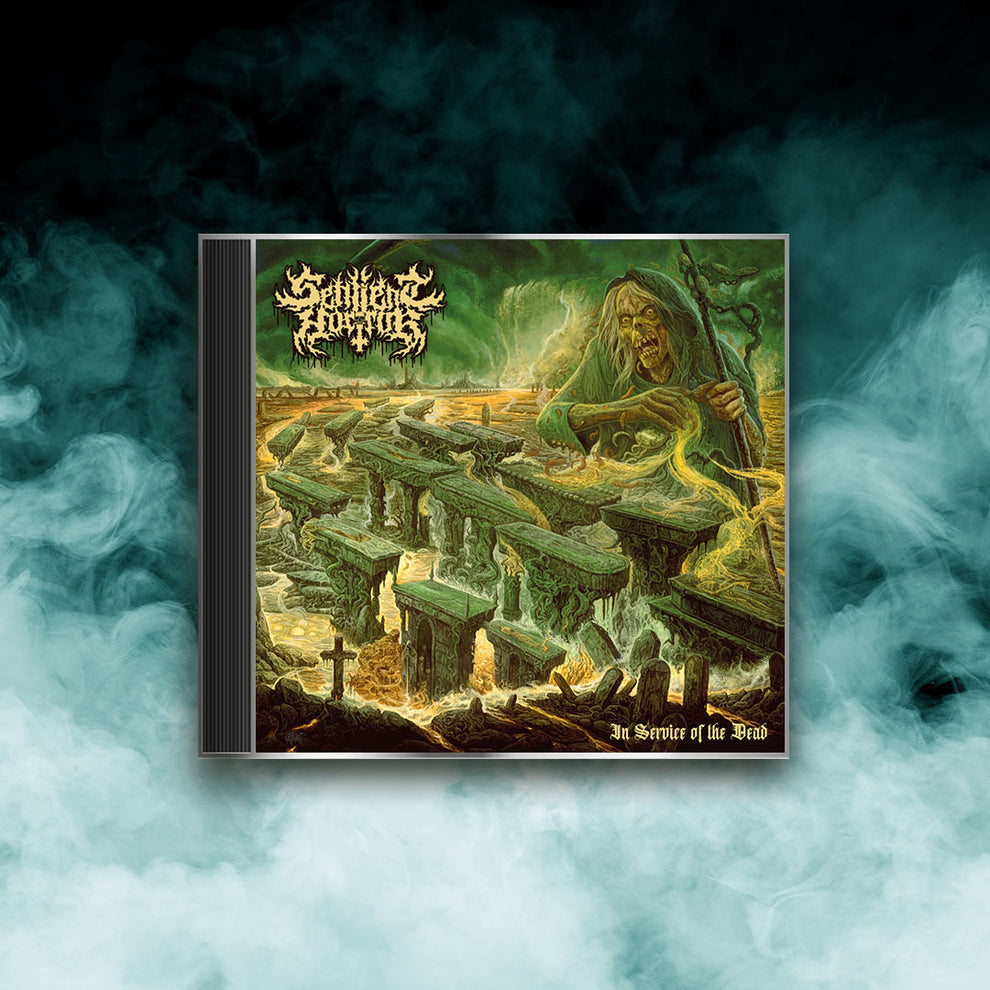 Sentient Horror - In Service of the Dead (CD) – Iron Fortress Records ...