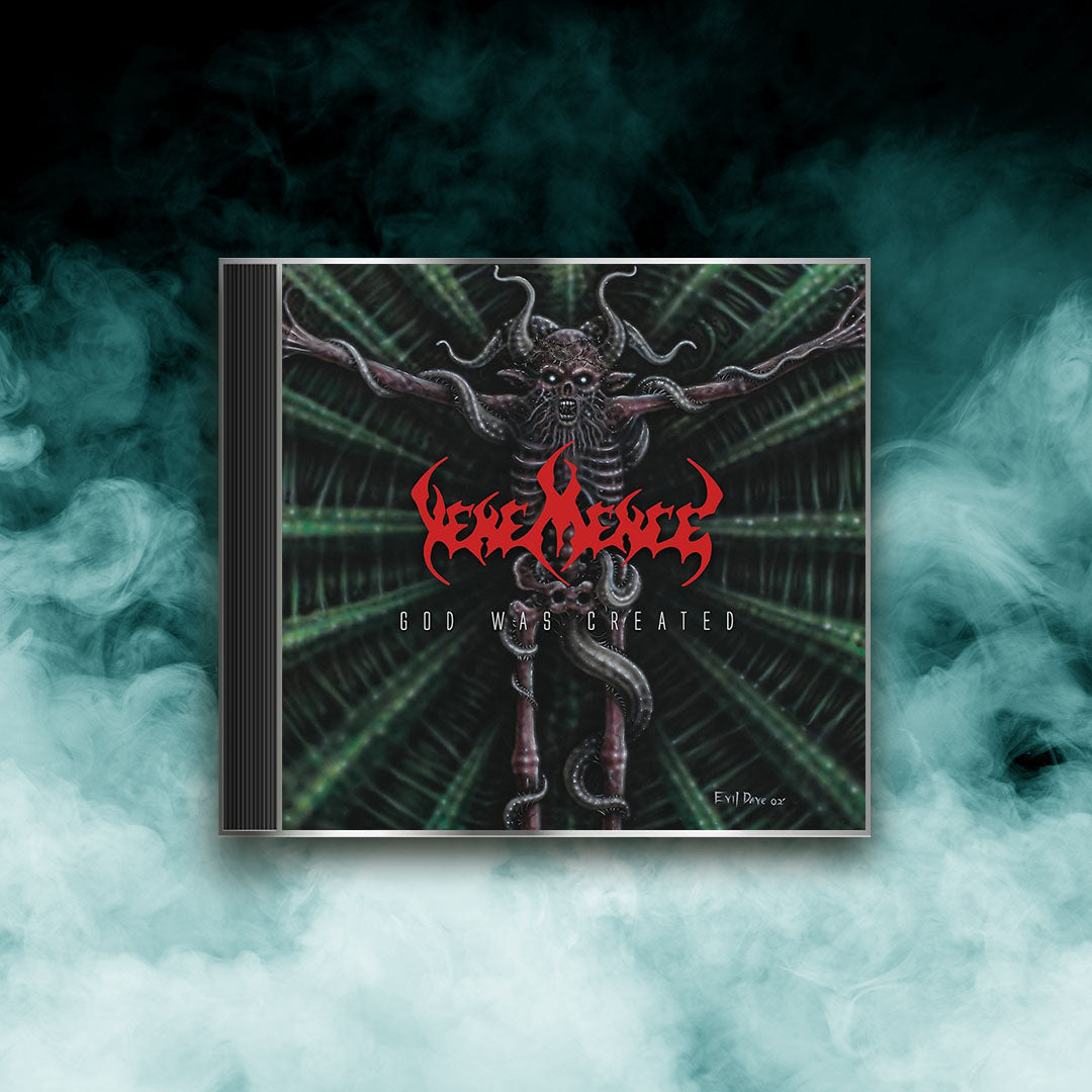 Vehemence - God Was Created (CD) – Iron Fortress Records & Distro