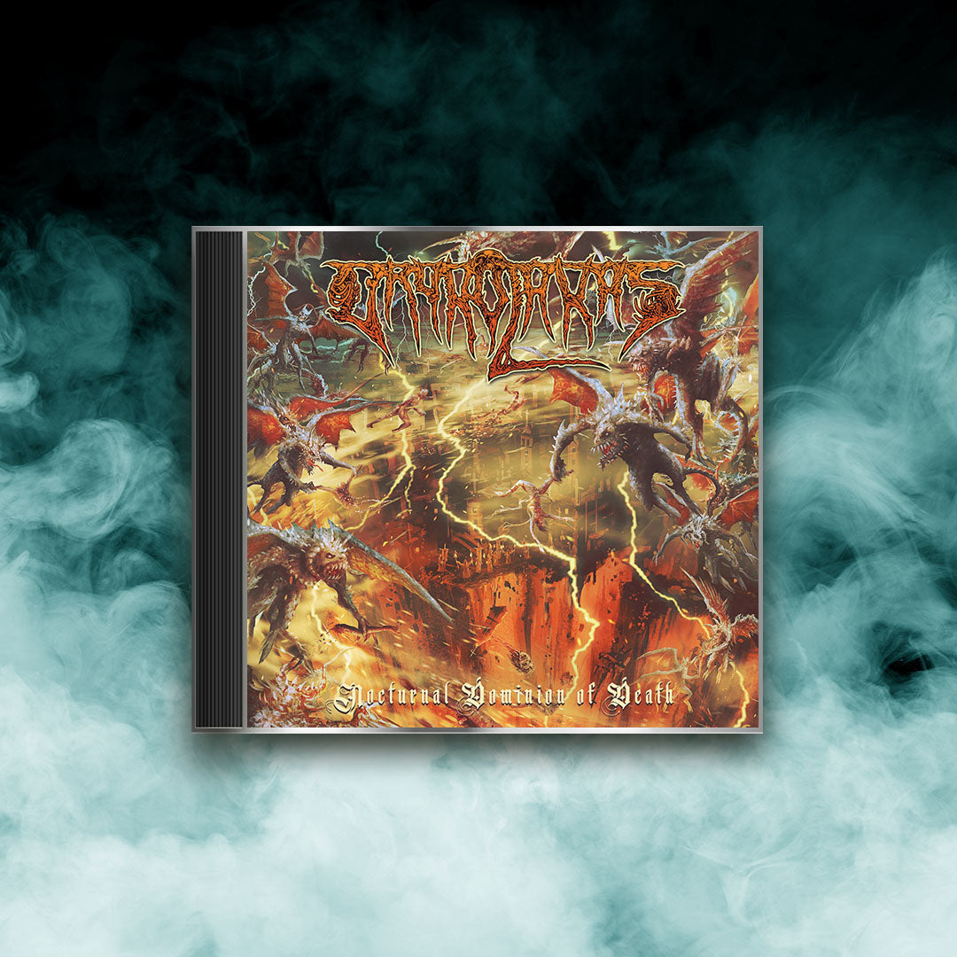 Vrykolakas - Nocturnal Dominion of Death (CD) – Iron Fortress Records ...