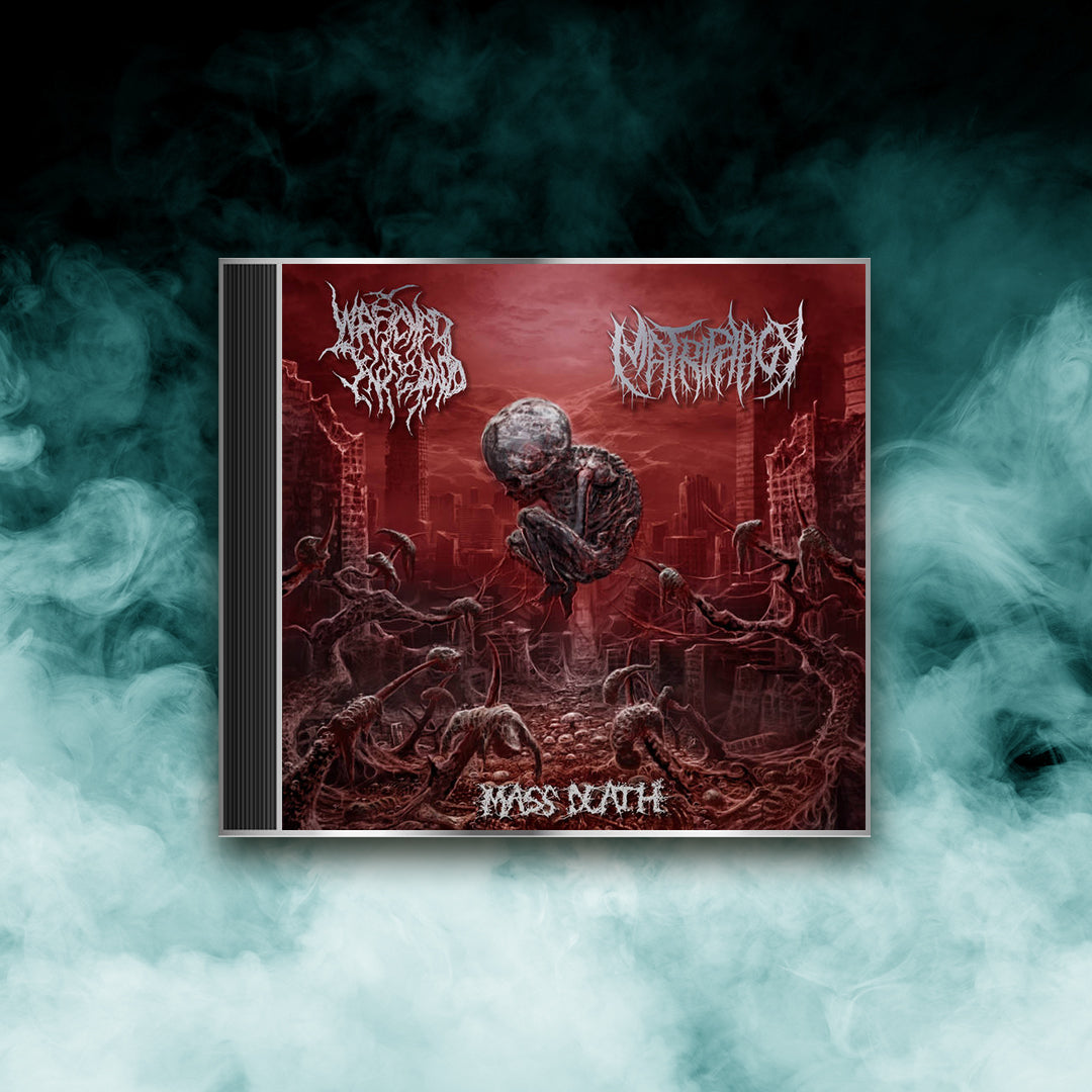 Wretched Inferno / Matriphagy - Mass Death Split (CD) – Iron Fortress ...