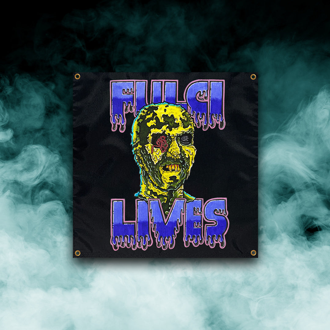 Fulci Lives - Fulci Lives Flag (Merch) – Iron Fortress Records & Distro