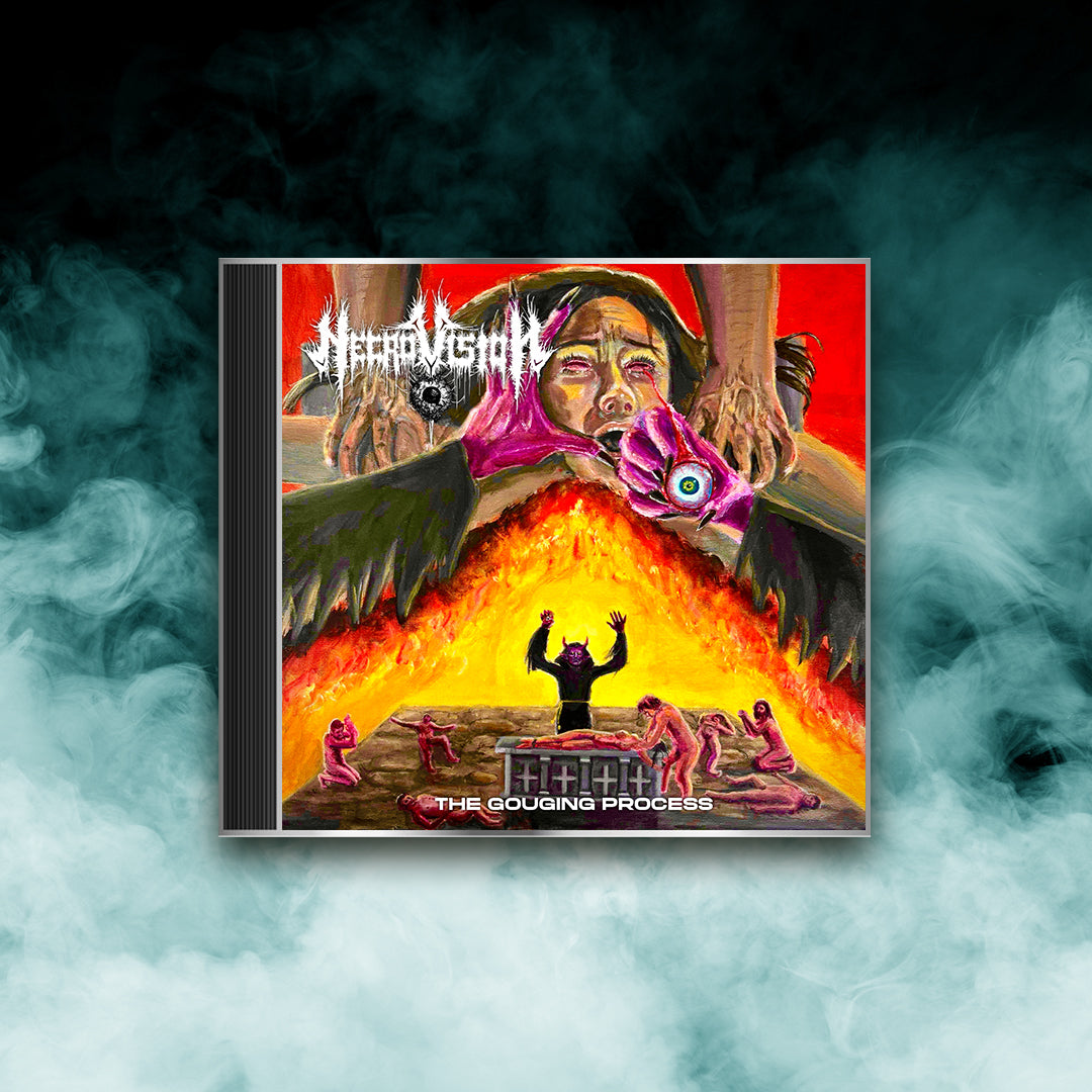 Necrovision - The Gouging Process (CD) – Iron Fortress Records & Distro