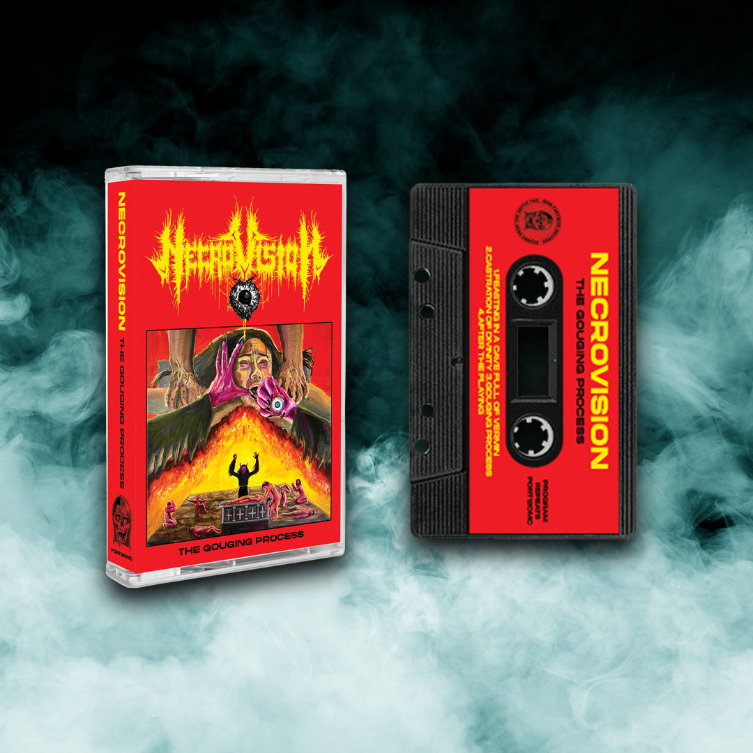 Necrovision - The Gouging Process (Tape) – Iron Fortress Records & Distro